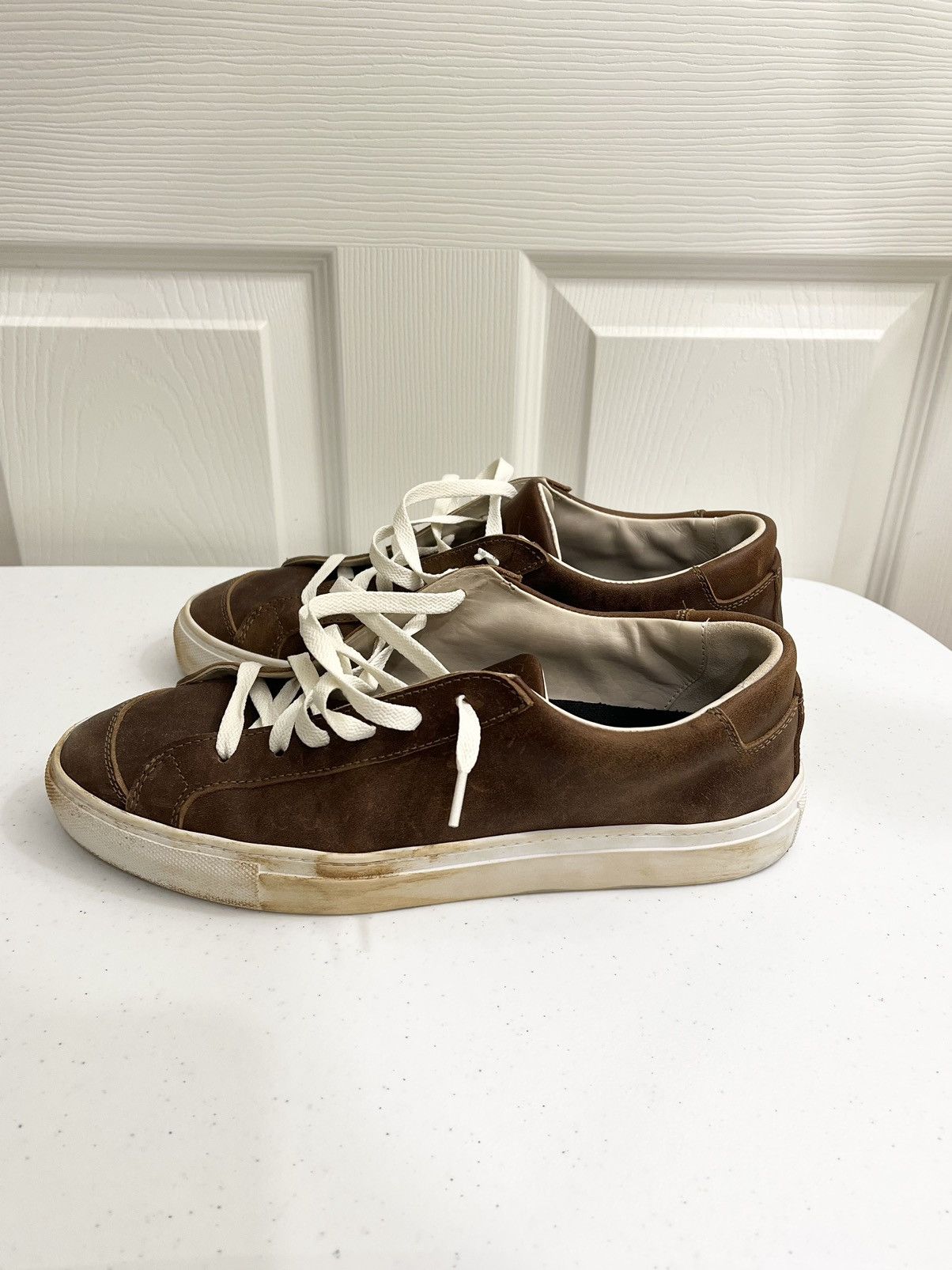 Opie Way Opie Way James Court Sneaker Horween Brown Nut Leather (10 ...