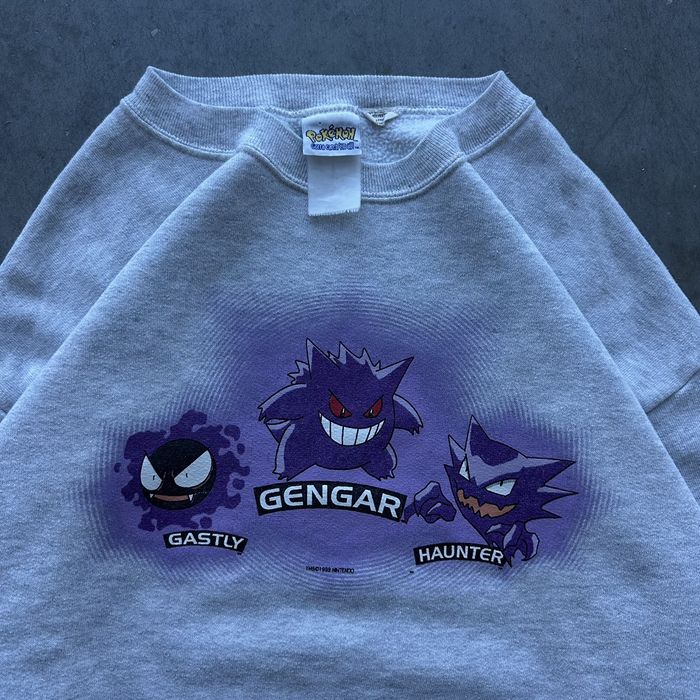 Vintage Crazy Vintage 90s Pokémon Crewneck Gengar Skater Grunge | Grailed