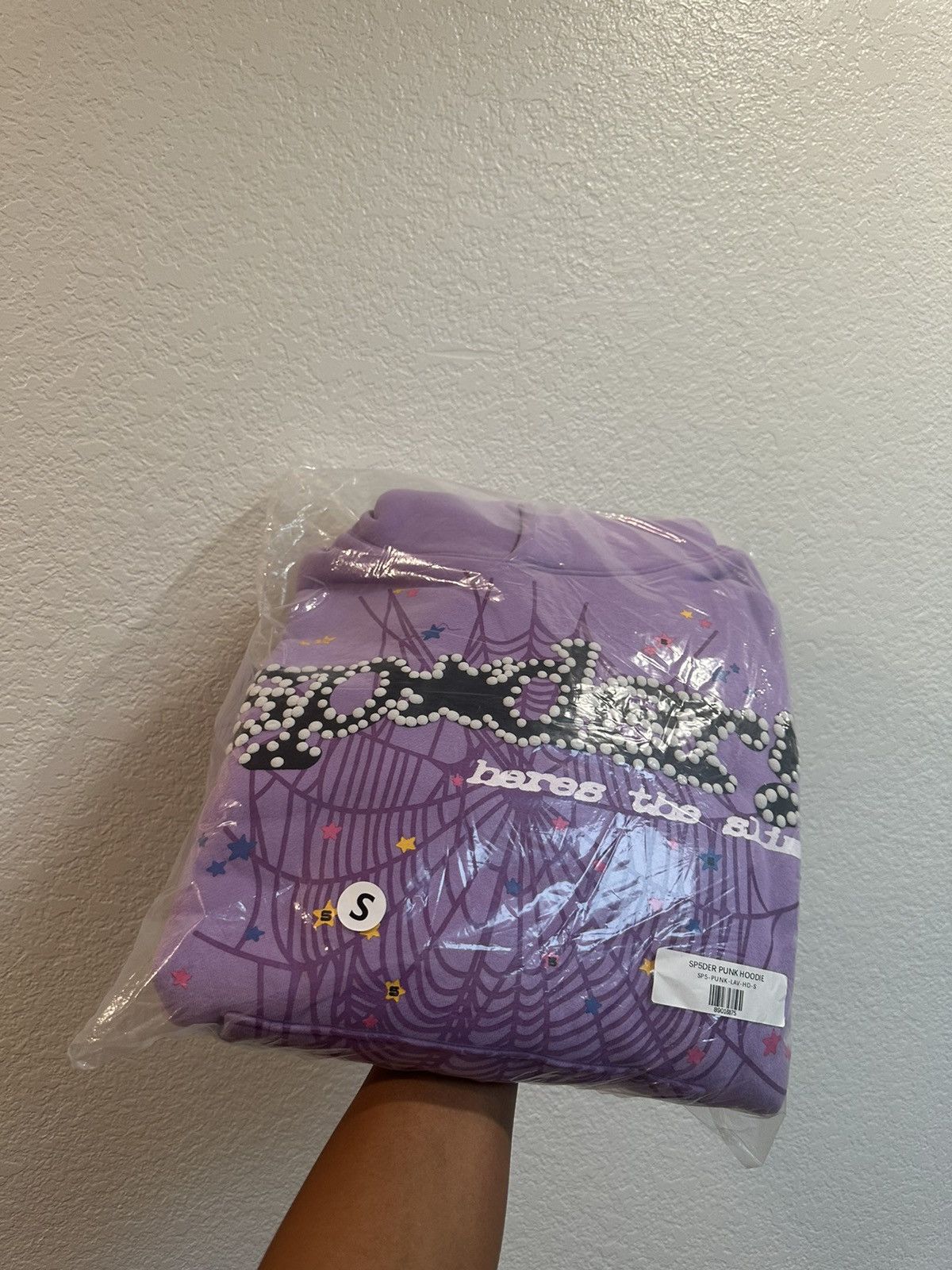 Other Sp5der Acai Hoodie Purple Grailed