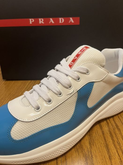 Prada Prada Americas Cup Low-Top Sneaker | Grailed