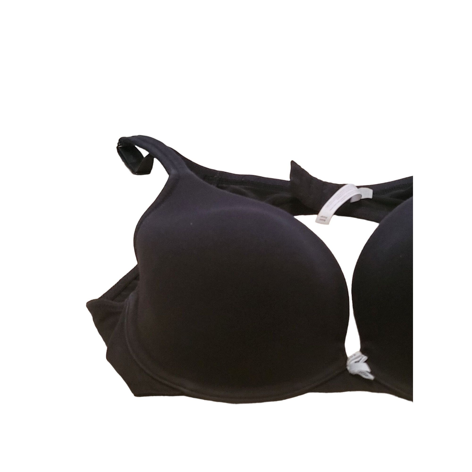 Other Cacique Lane Bryant Bra Women Sz 42B Underwire Black Lightly ...