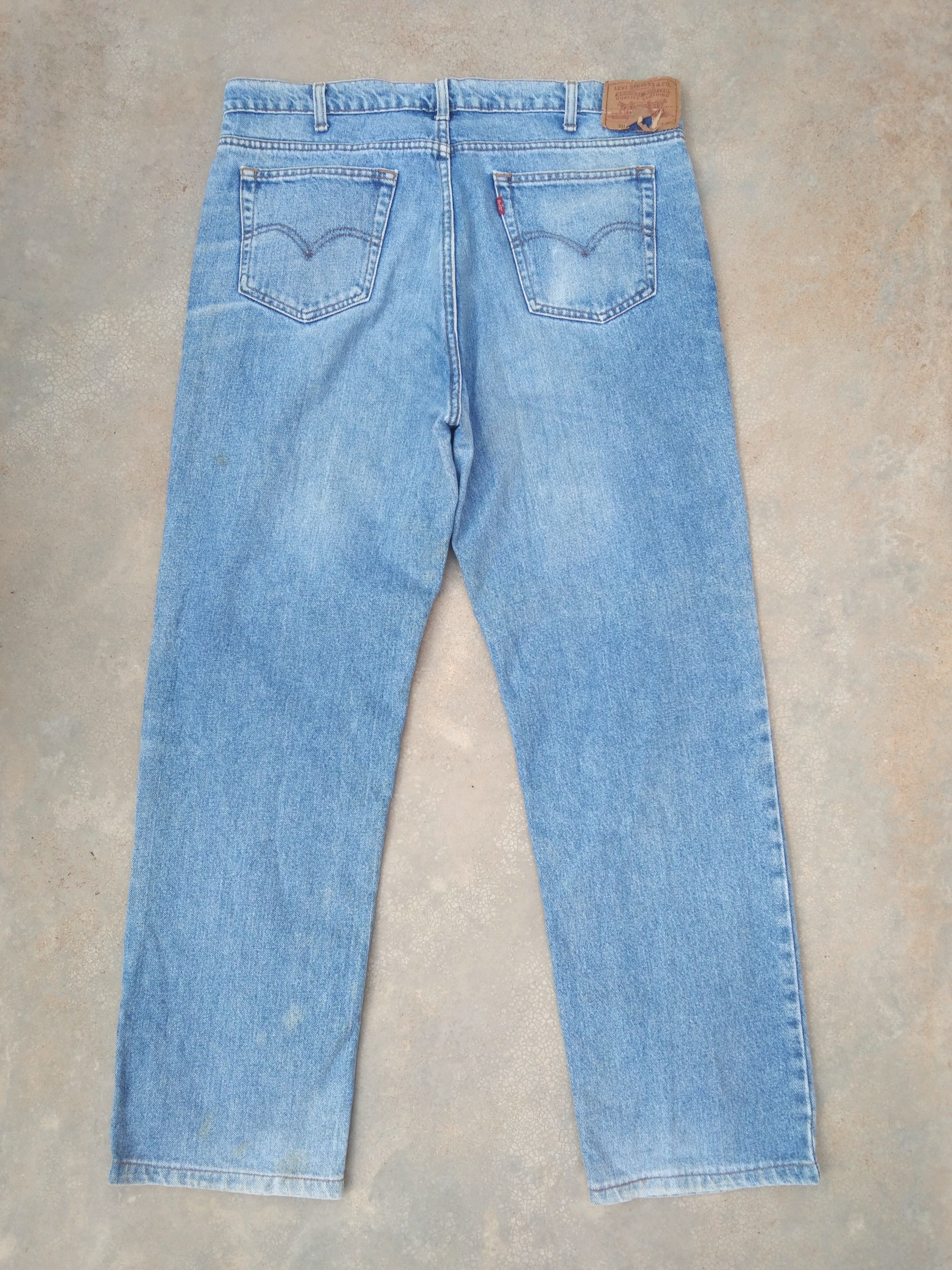 Jean × Levi's × Vintage Vintage Levis Jeans 515 Distressed Denim 36x30 | Grailed