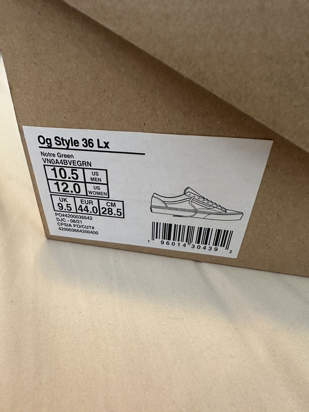 Vans Notre x Vans OG Style 36 Lx Matcha | Grailed