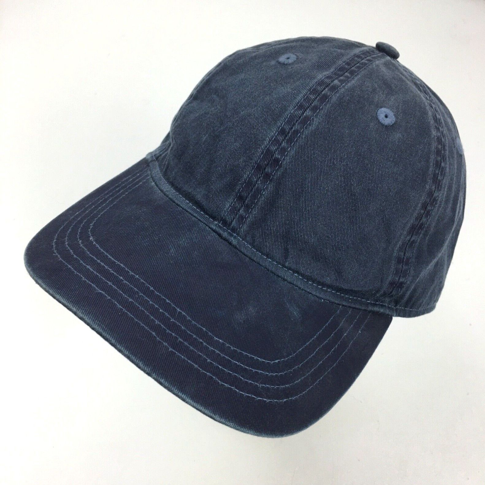 Vintage Blank Blue Ball Cap Hat Adjustable Baseball | Grailed