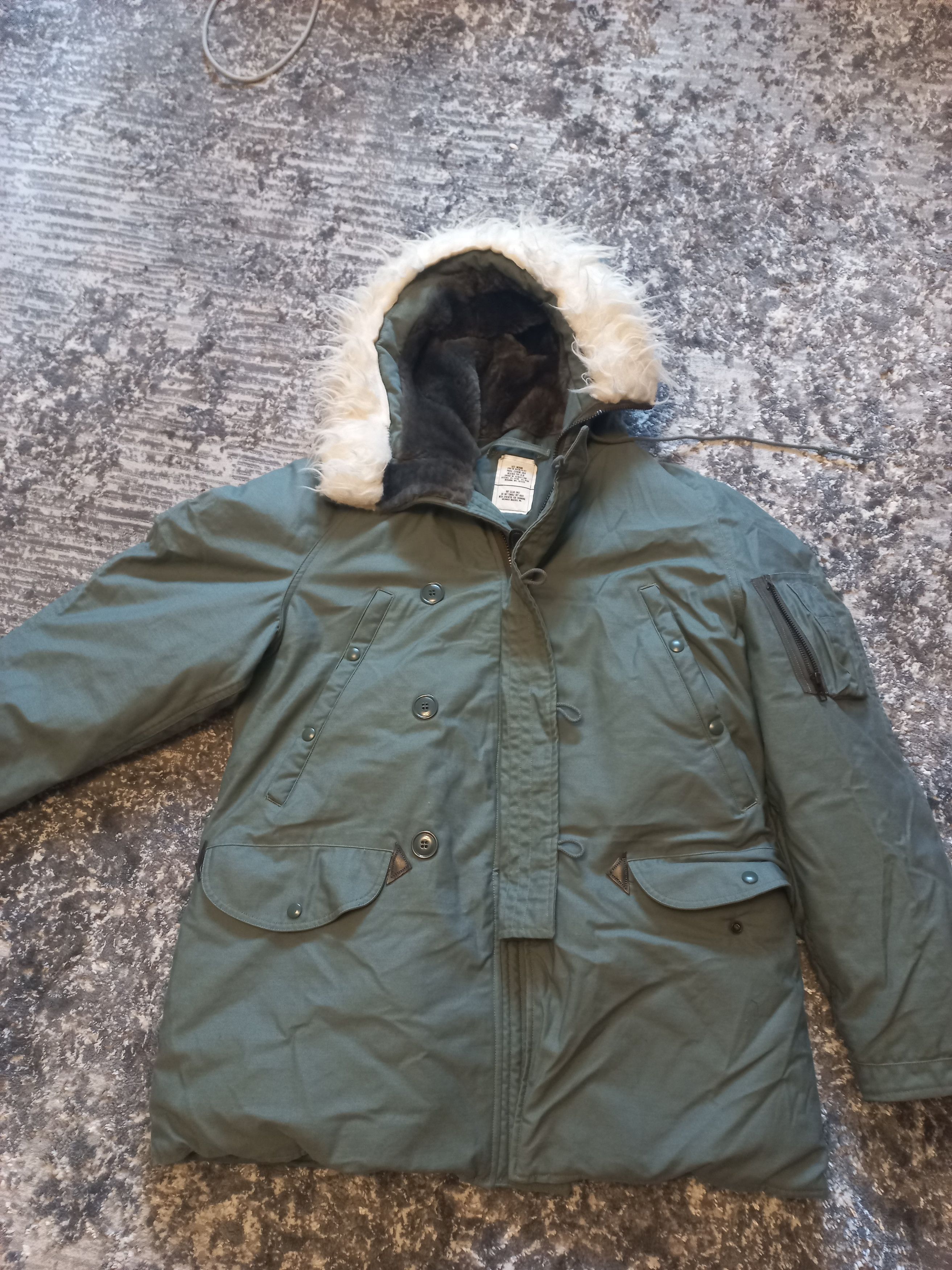 Vintage Vintage 80s Military N-3B Parka Cold Weather | Grailed