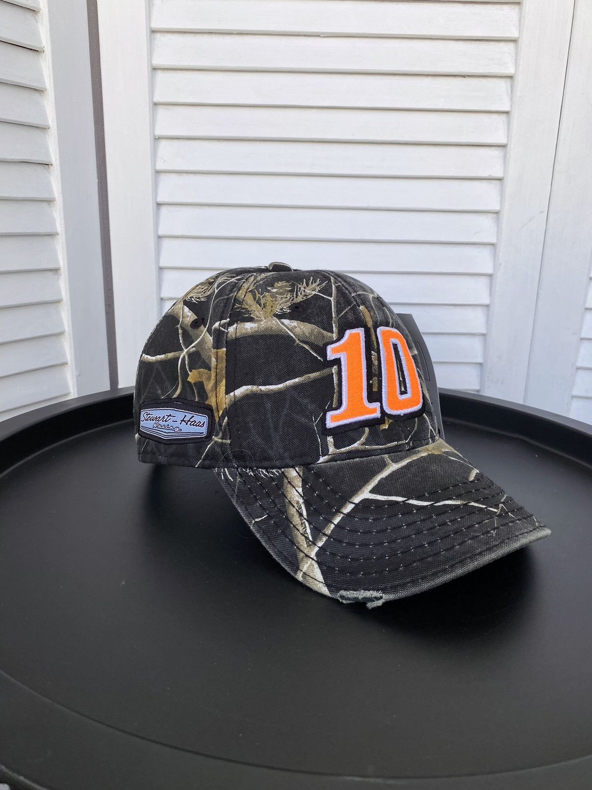 NASCAR × Racing × Realtree NASCAR Realtree Distressed Racing Hat Cap ...