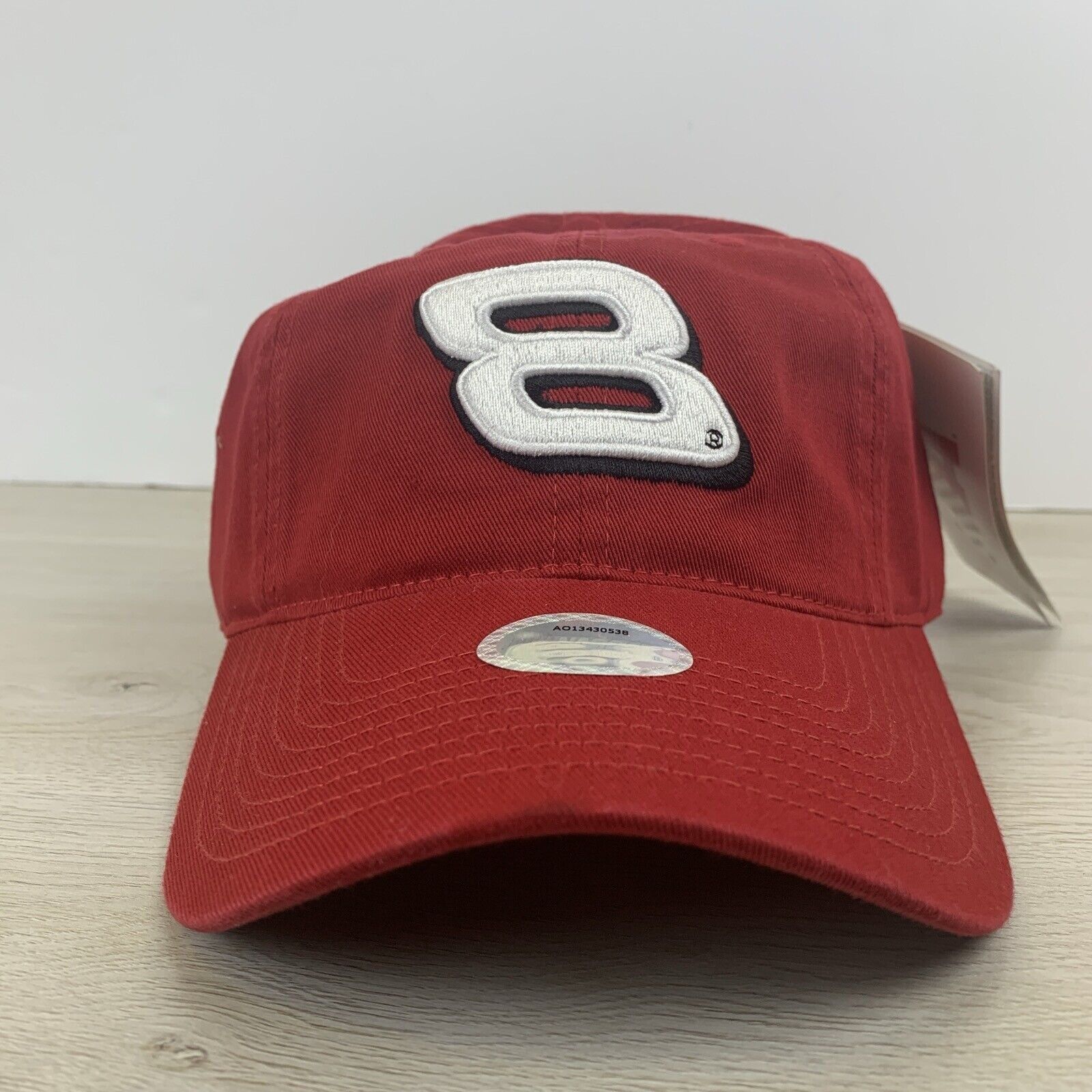 Other Dale Earnhardt Jr 8 Hat Red Adjustable Hat NASCAR Racing Red ...
