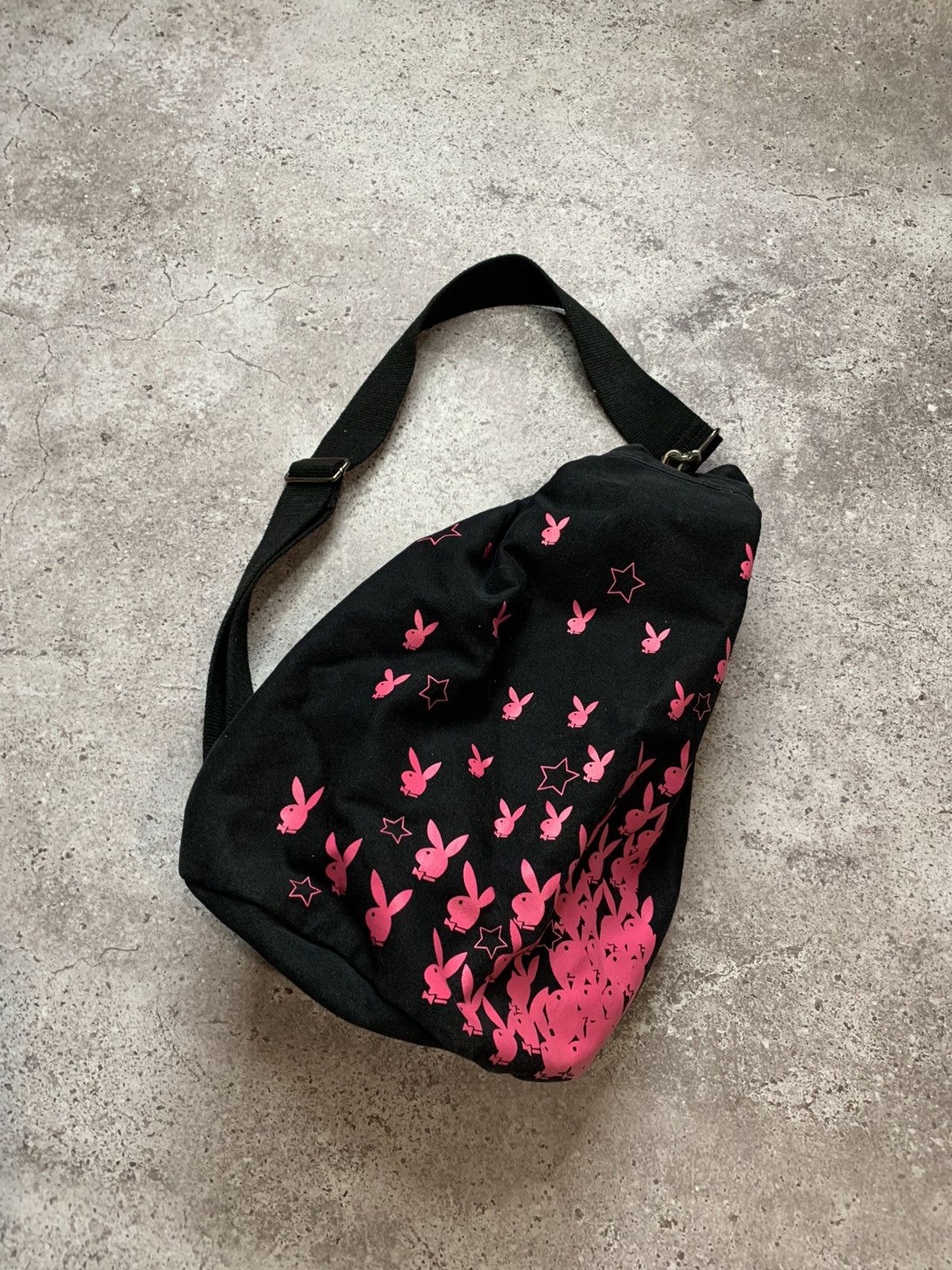 Playboy × Vintage PLAYBOY monogram Bunny crossbody Slingbag | Grailed
