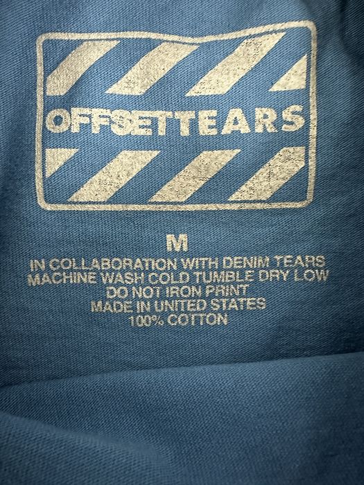 DENIM TEARS Denim Tears x Offset Set It Off #2 T-shirt | Grailed