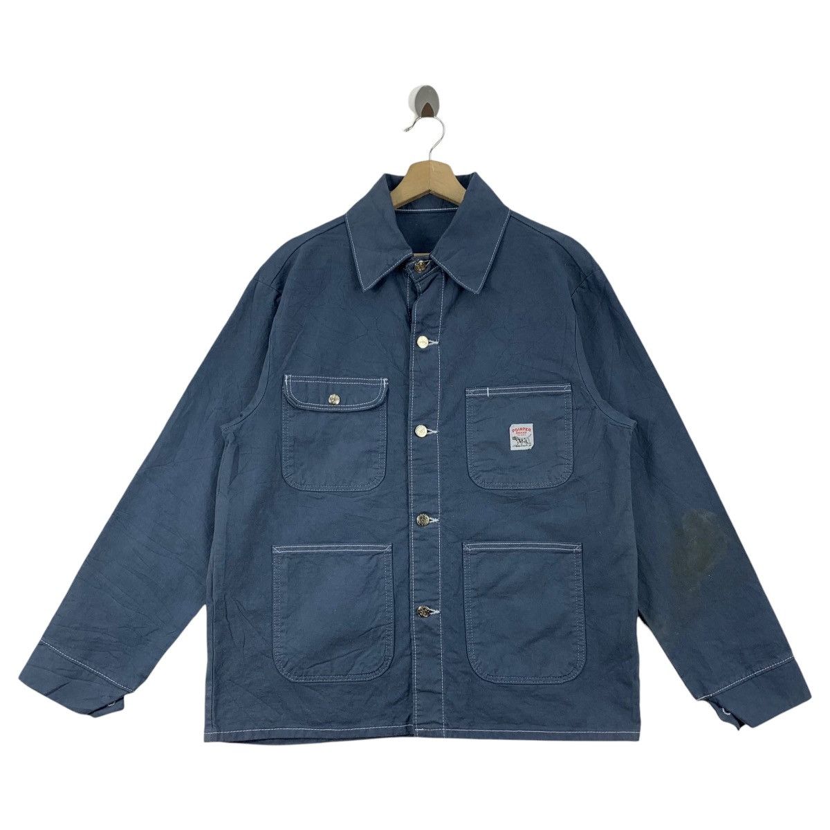 Pointer × Vintage Vintage POINTER Denim workwear chore jacket | Grailed