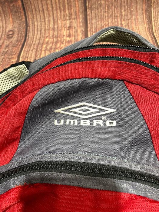 Vintage 1990s RARE UMBRO BIG LOGO BACKPACK Streetwear | Grailed