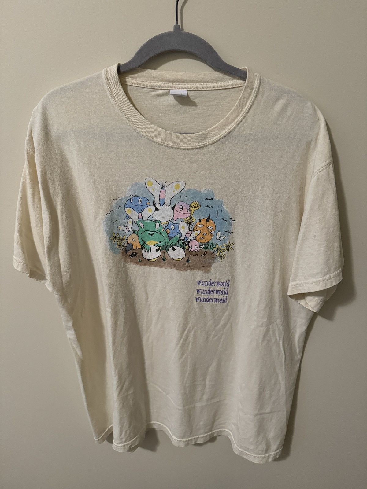 Aries Aries “Animal Kingdom” Wunderworld T-Shirt | Grailed