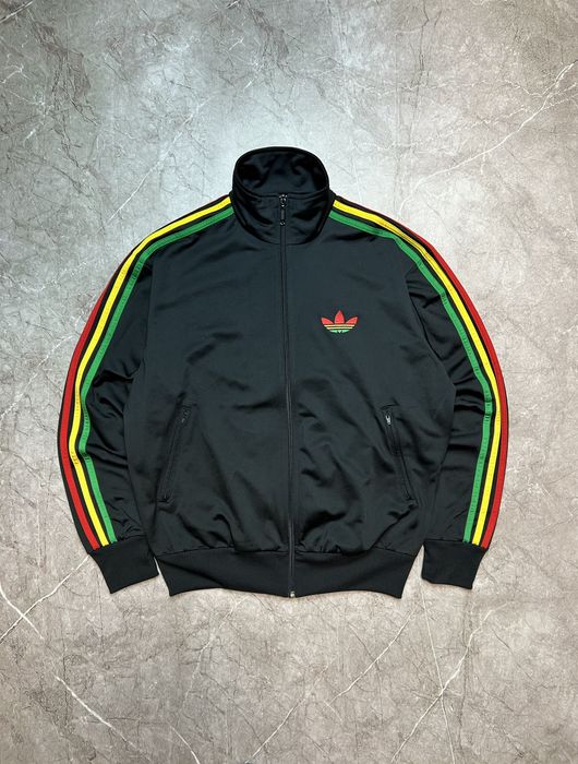 Adidas Adidas Firebird Rasta Track Top Jacket Original Trefoil Logo ...