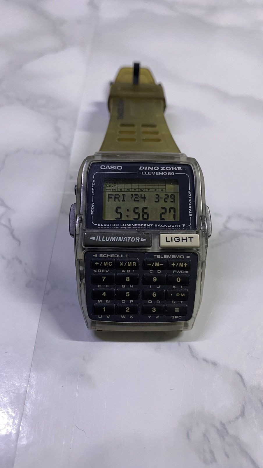 Casio × Vintage Casio Databank Dinozone DBC-63 | Grailed