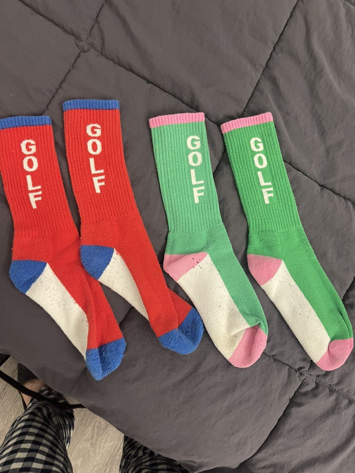 Golf Wang OG Golf Wang Socks (Set of 2) | Grailed