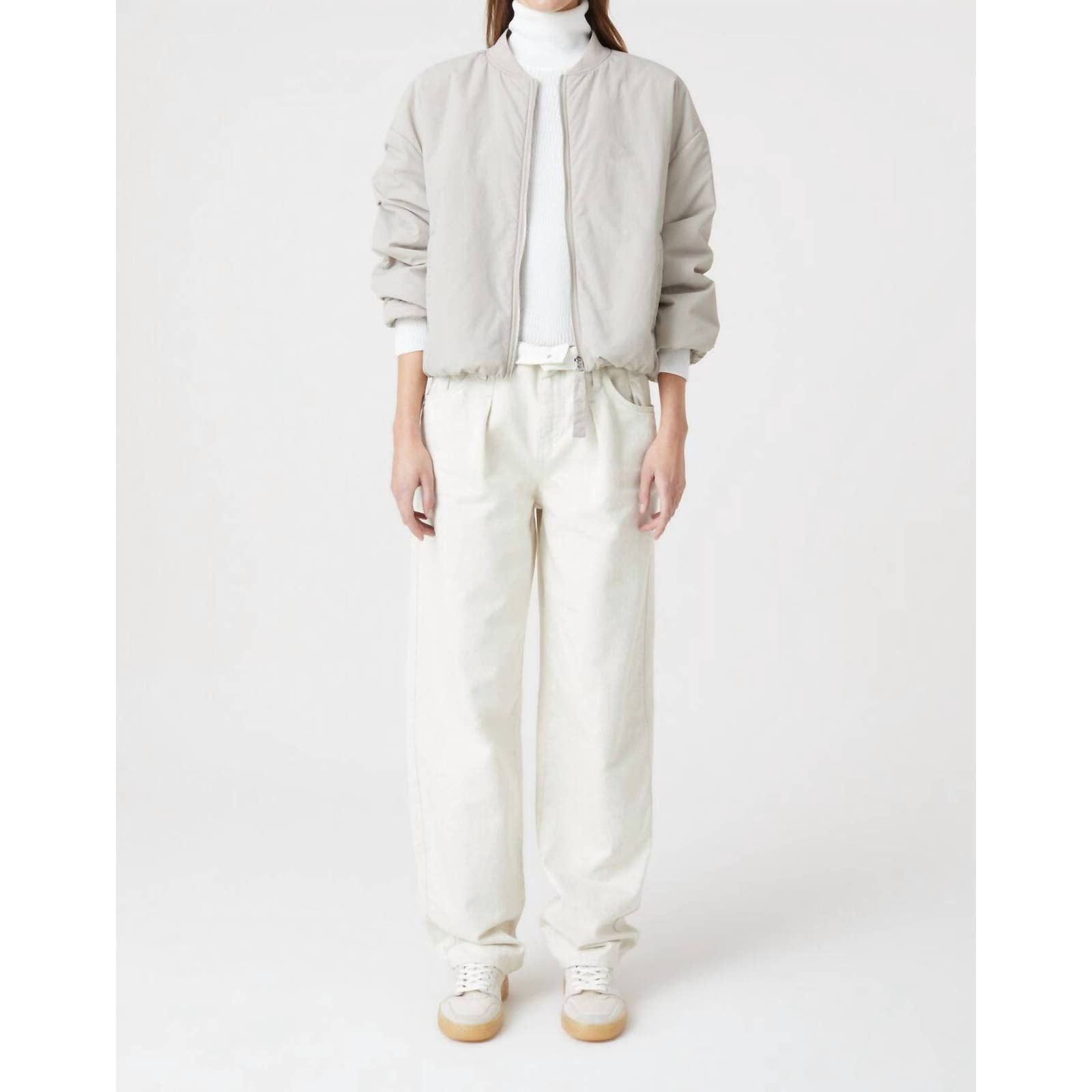Closed Puffer Bomber Jacket In Plaster | Grailed