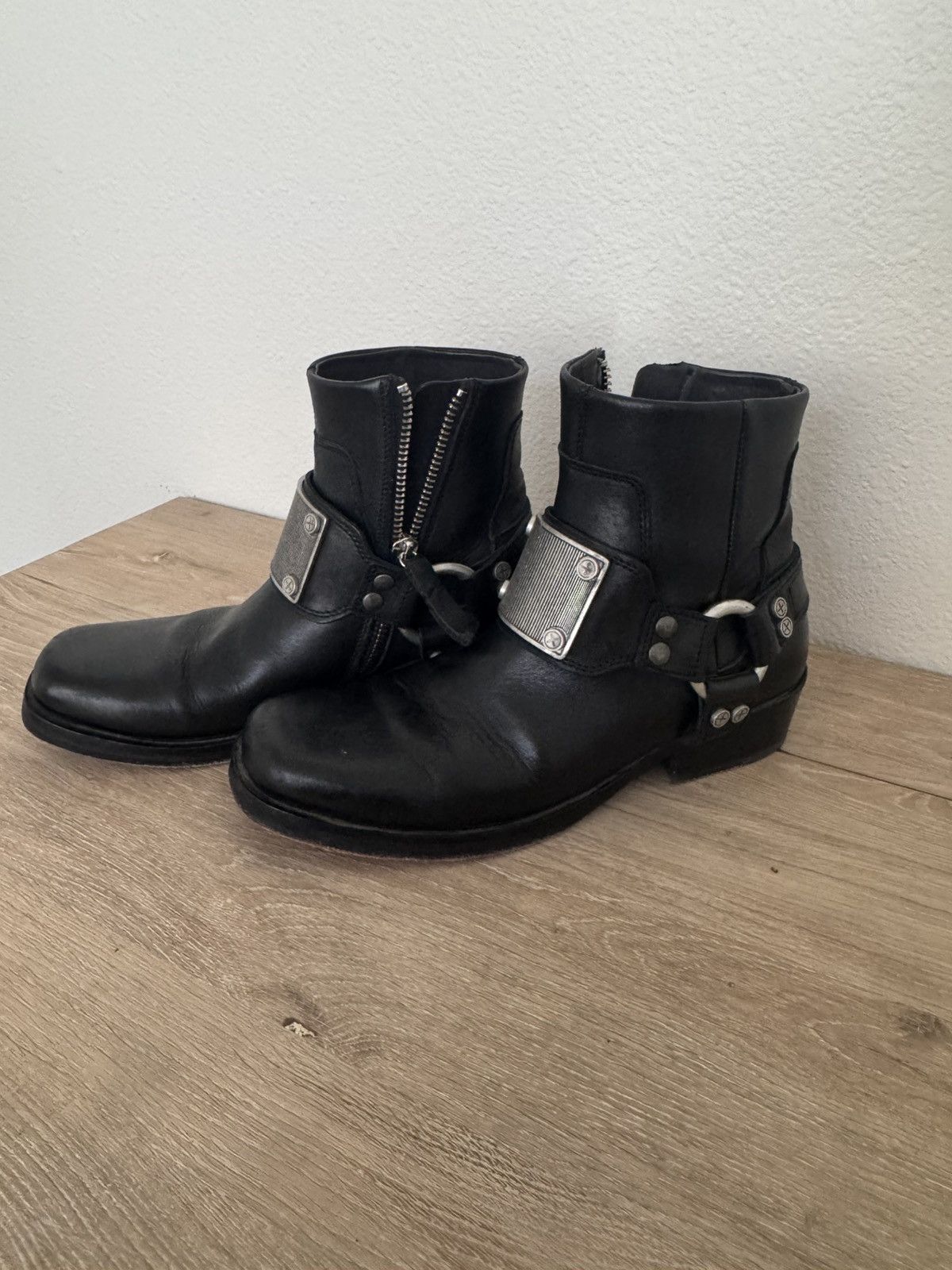 Designer × Diesel × Vintage Diesel harness boot | Grailed