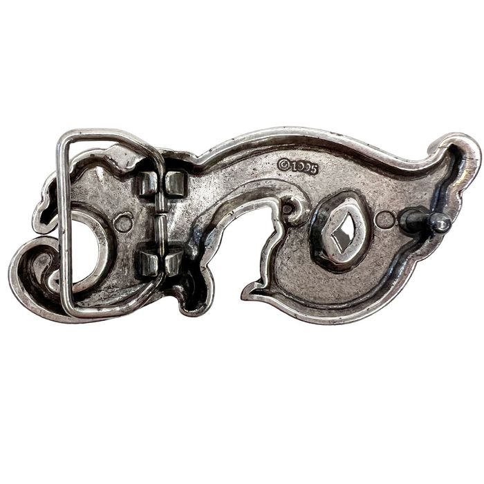 Brighton Vintage Brighton Belt Buckle Silver-Tone Scroll | Grailed