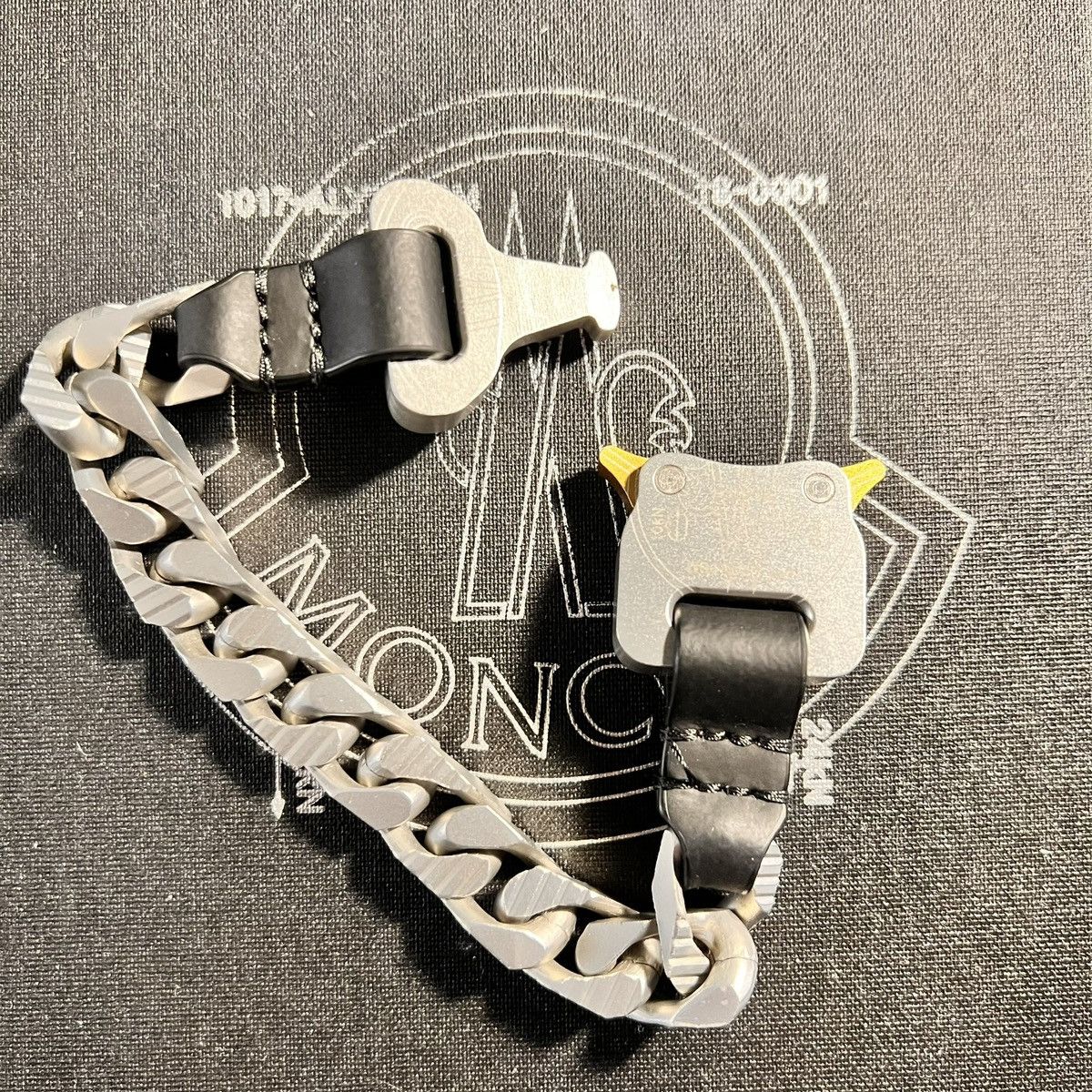 Moncler Moncler x 1017 alyx 9sm rollercoaster buckle bracelet | Grailed
