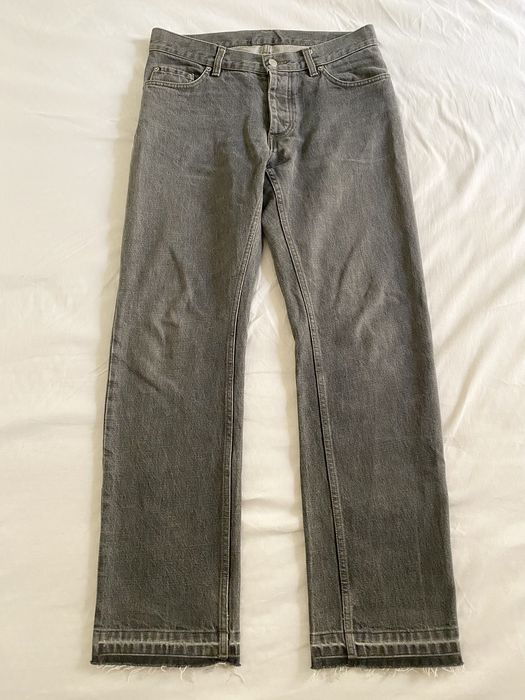 Helmut Lang Helmut Lang Archive Spring 2000 Grey Classic Cut Denim ...