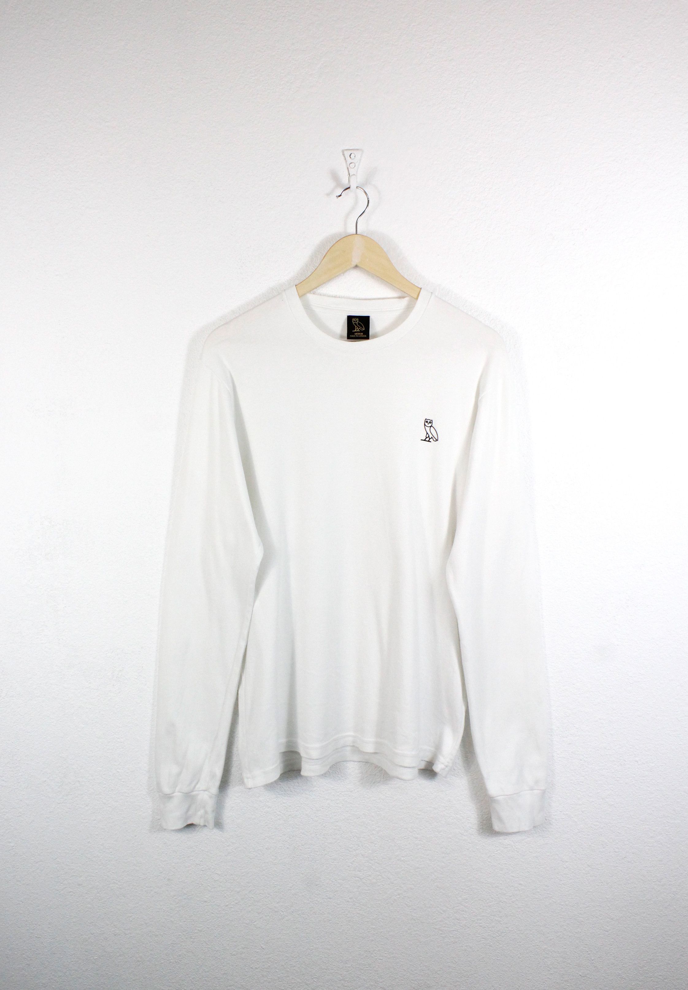 Drake × October's Very Own Octobers Very Own OVO Owl Logo Long Sleeve ...