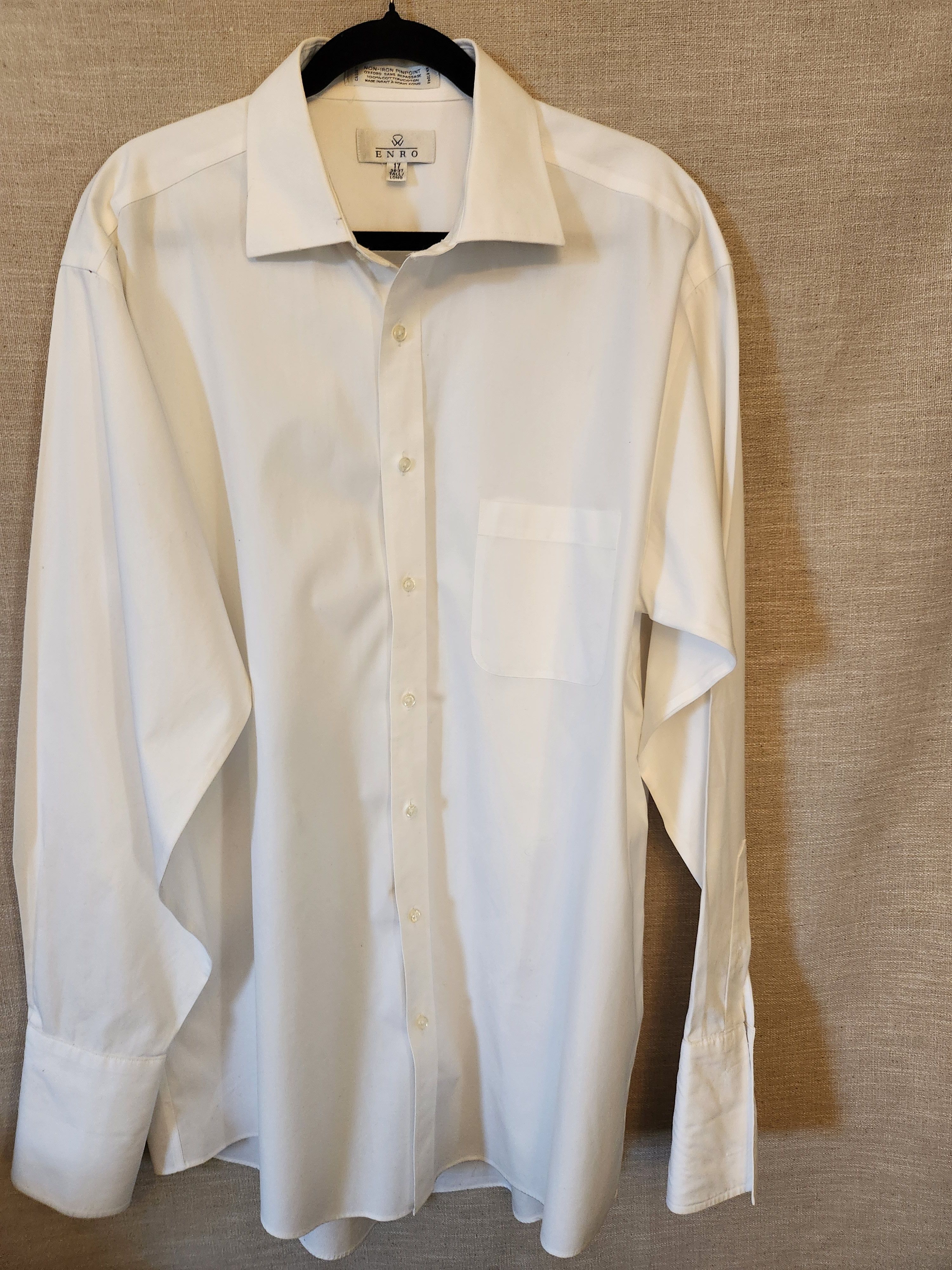 Enro Vintage White Dress Shirt | Grailed