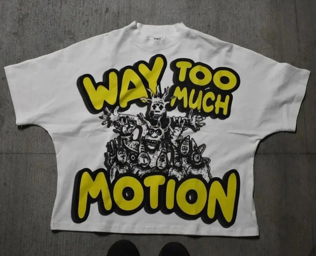 Japanese Brand Streetwear Y2K Gothic Punk Way Too Much Robot T-shirt ...