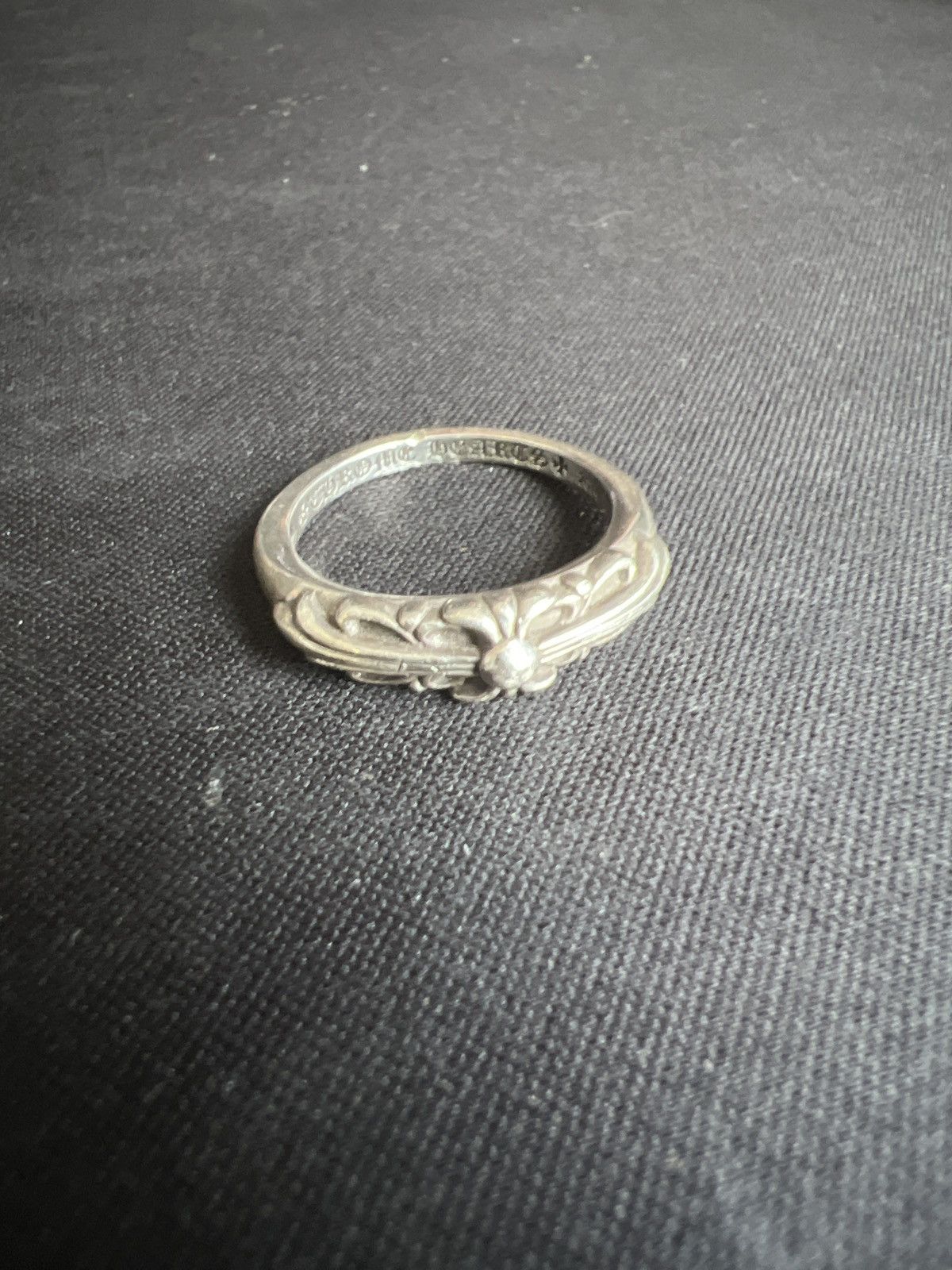 Chrome Hearts Chrome Hearts Floral Cross Ring | Grailed