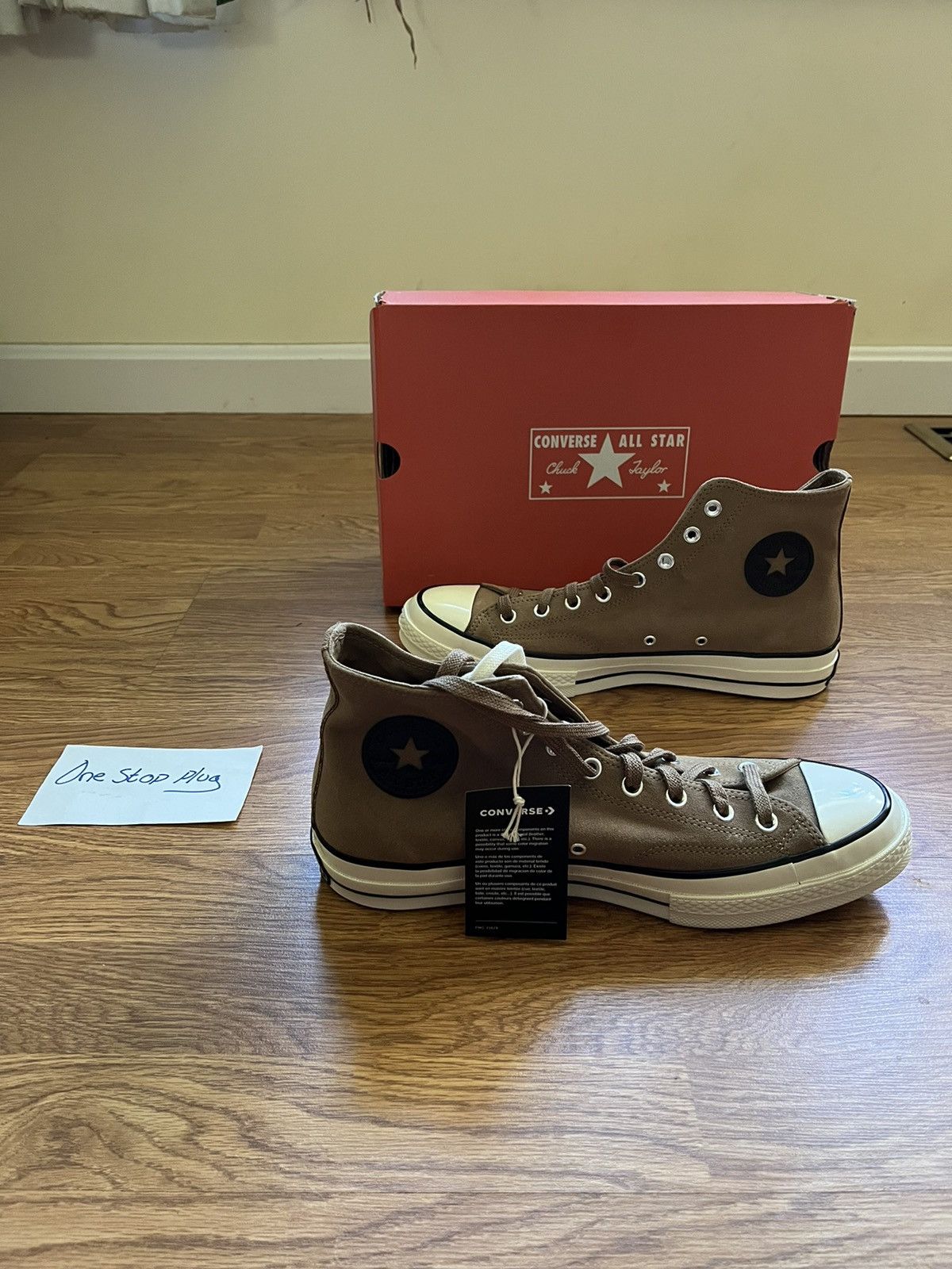 Converse Chuck Hi 70 Suede Sand Dune | Grailed