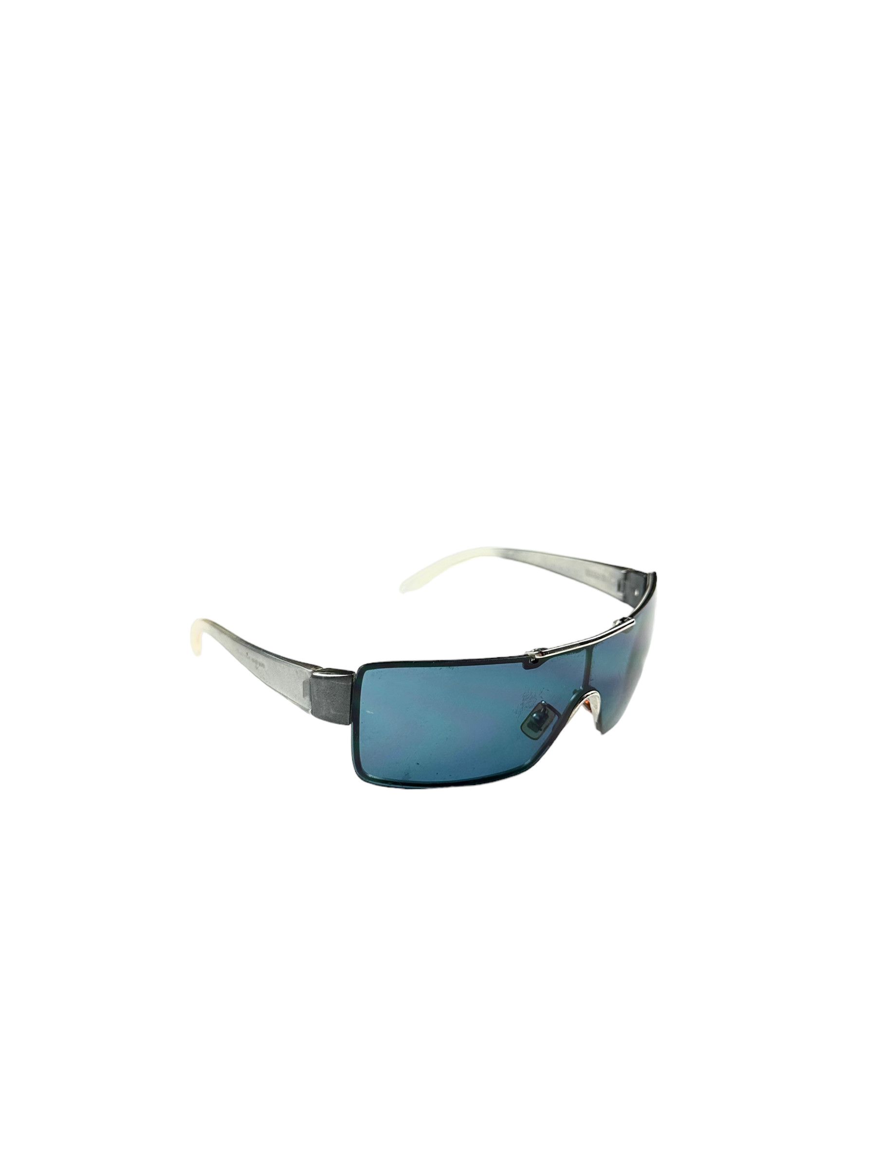 Miu Miu Miu Miu mask black transparent sunglasses | Grailed