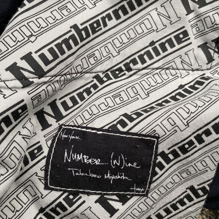 Number (N)ine Number (N)ine Corduroy Zip Pain Pants By Takahiro ...