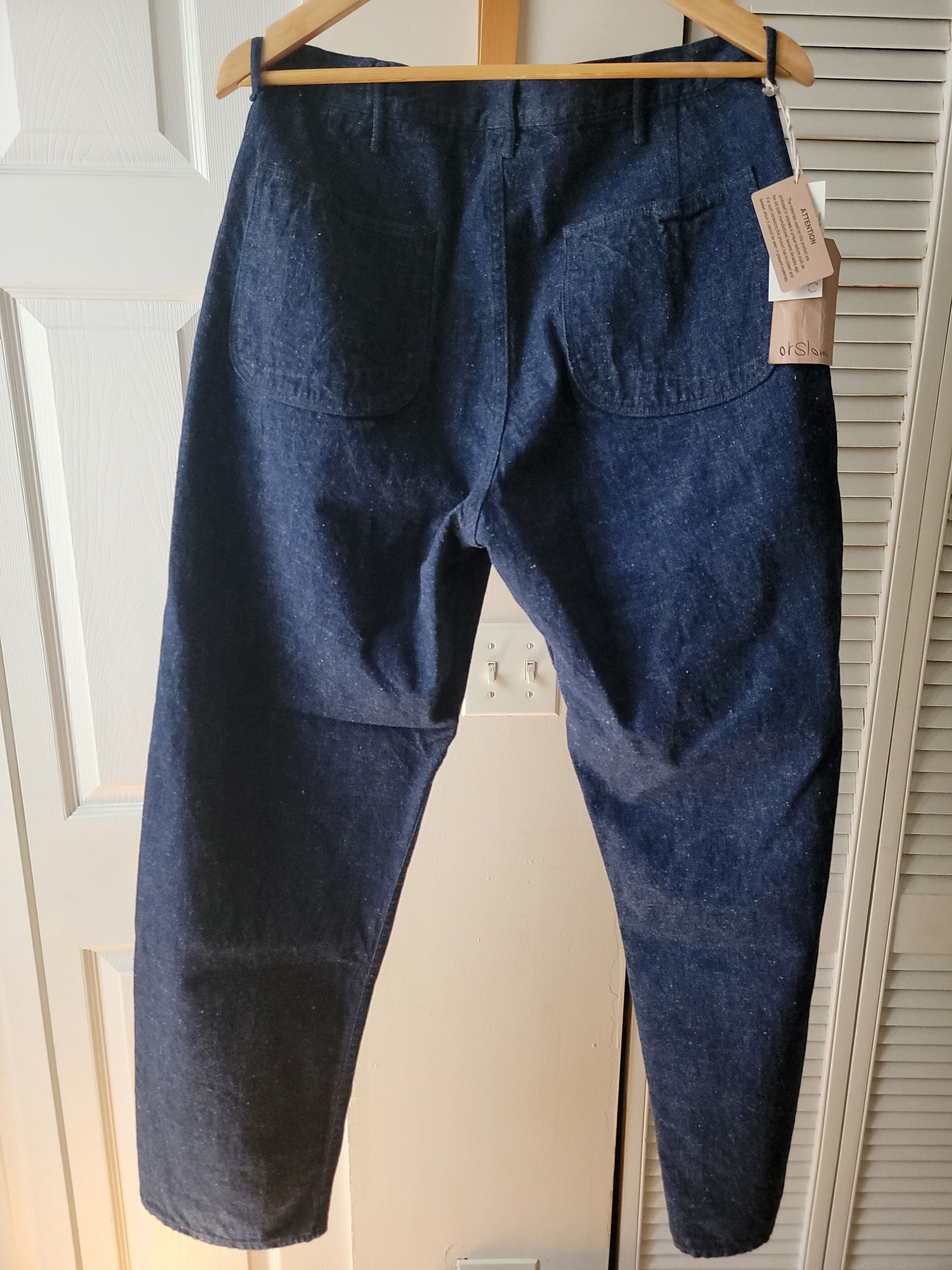 Orslow US Navy Denim Utility Pants One Wash | Grailed