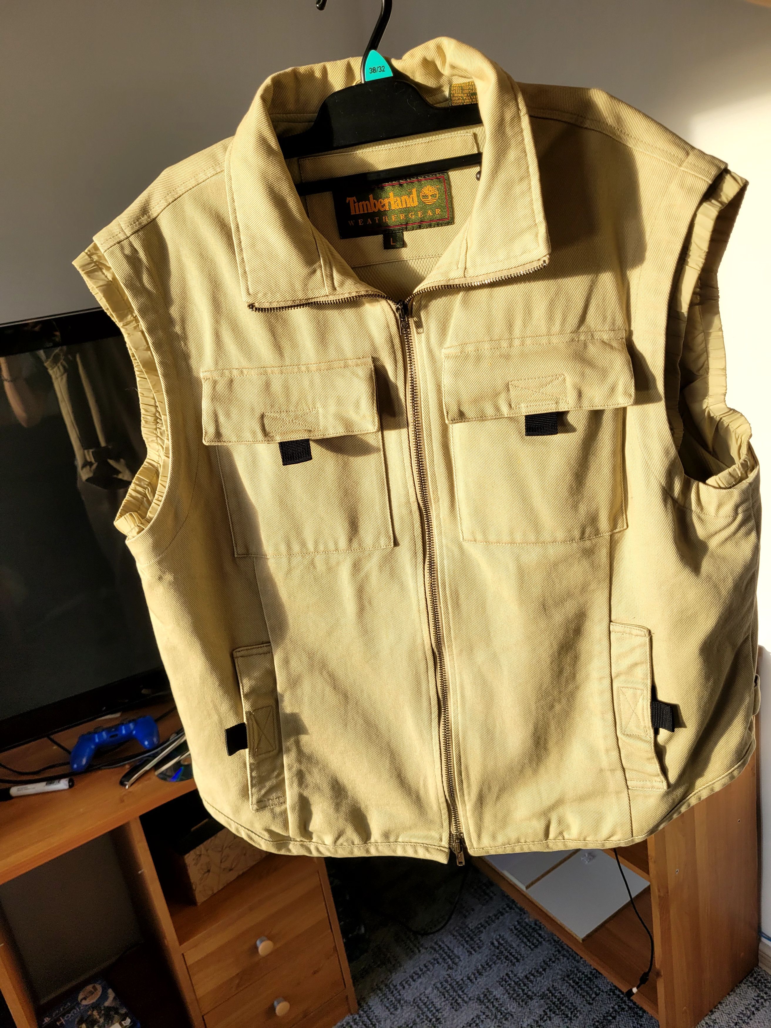 Timberland Summer 2000 Beige Timberland Vest | Grailed