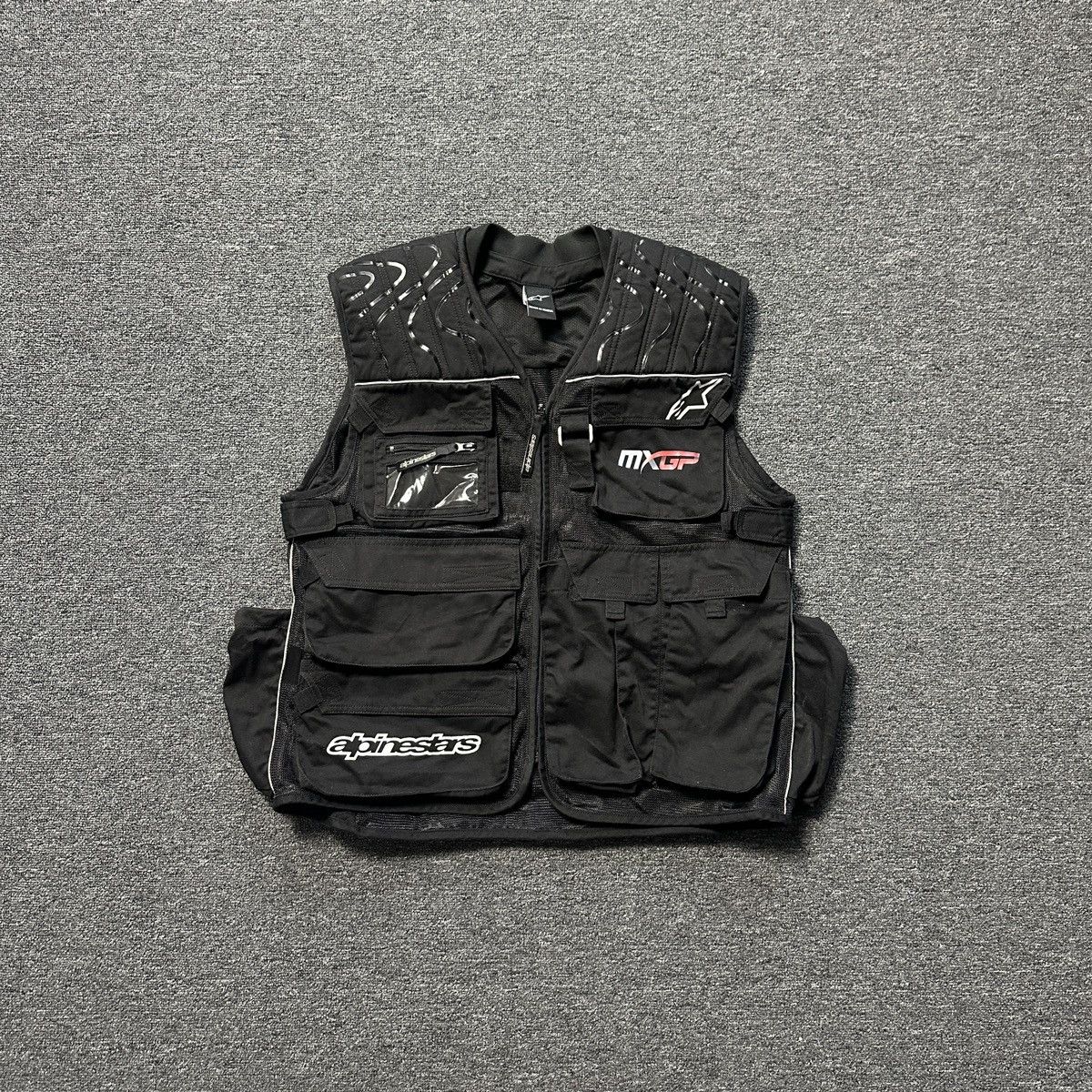 Racing Alpinestars Photo Vest Rare Gilet Motorcycle Jacket Genuine ...