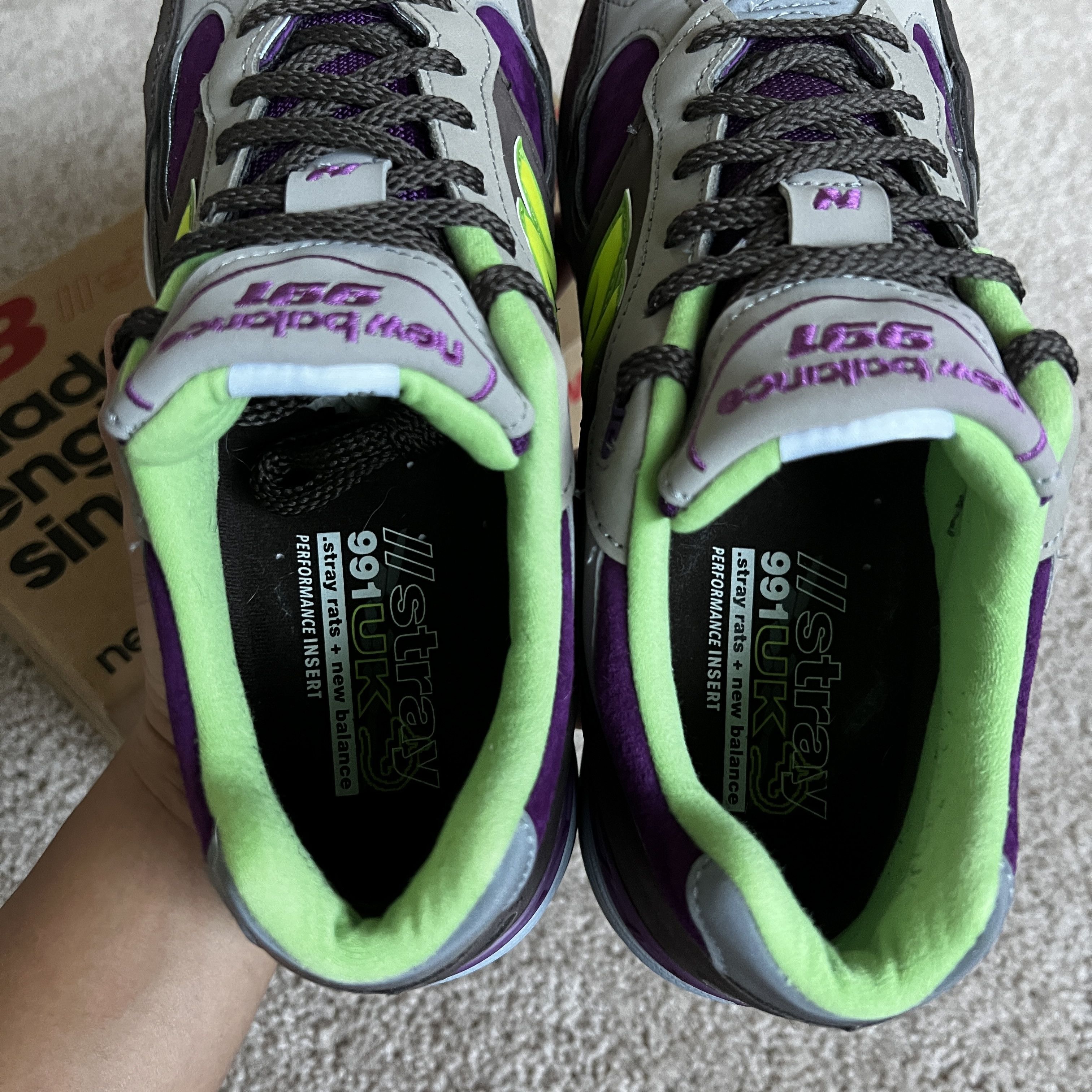 New Balance × Stray Rats New Balance x Stray Rats 991 "Joker" / "Master ...