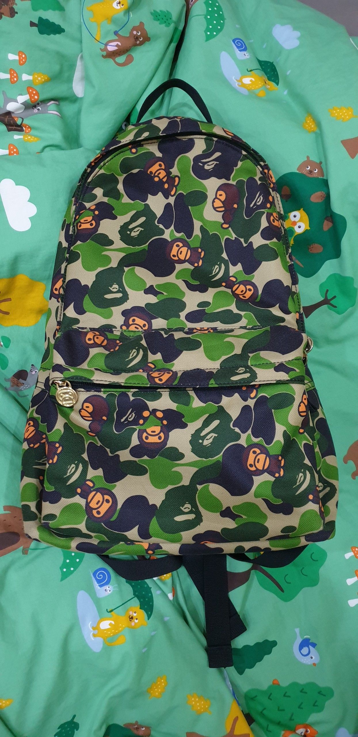 Bape Baby Milo Camo Backpack | Grailed