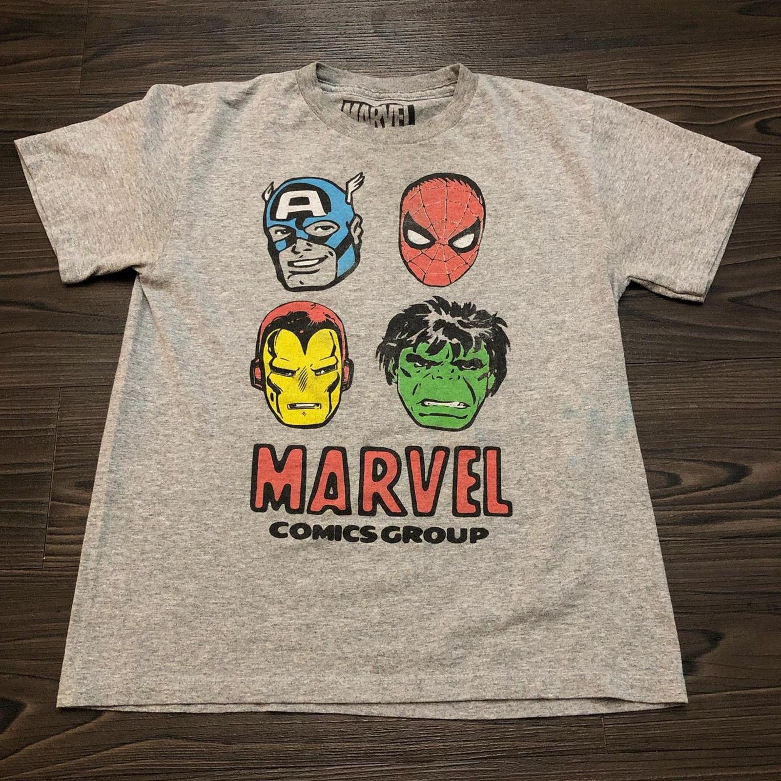 Marvel Comics Grey Marvel Comics Superhero Graphic Tee | Grailed