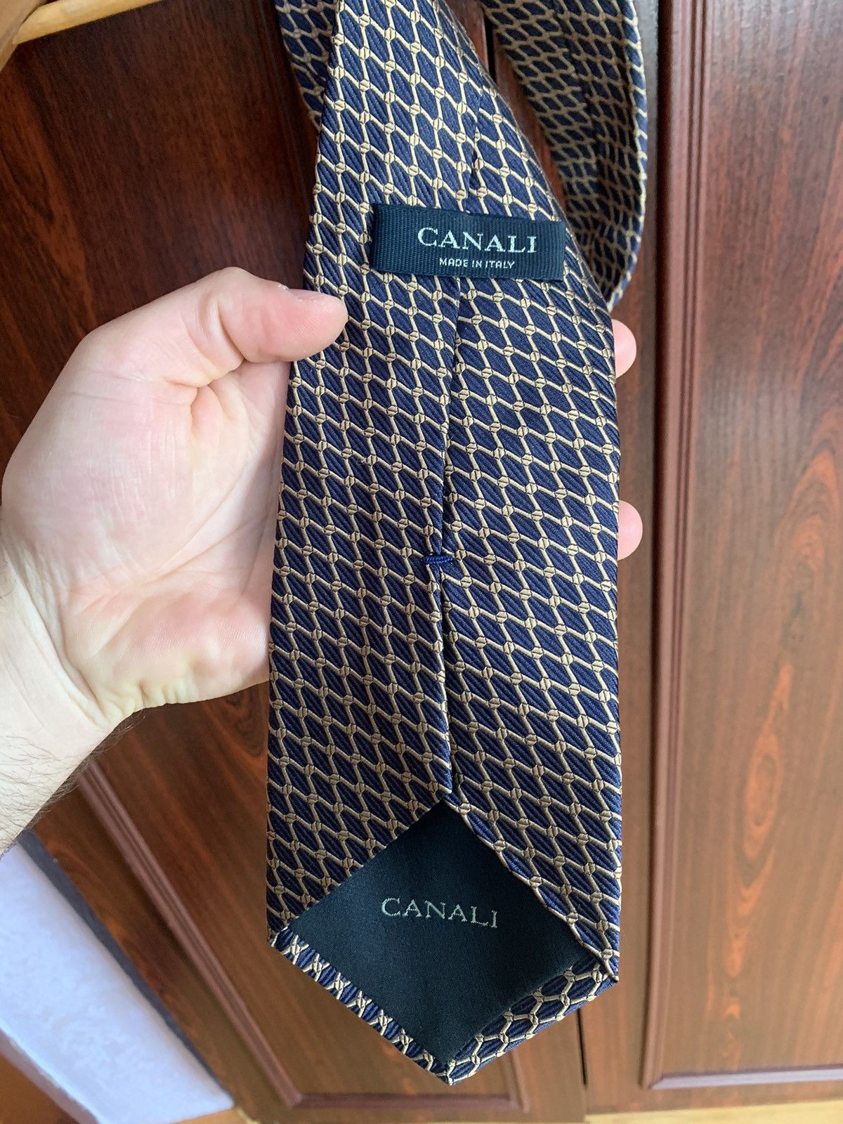 Canali Canali Tie Italian Silk Luxury Made in Italy | Grailed