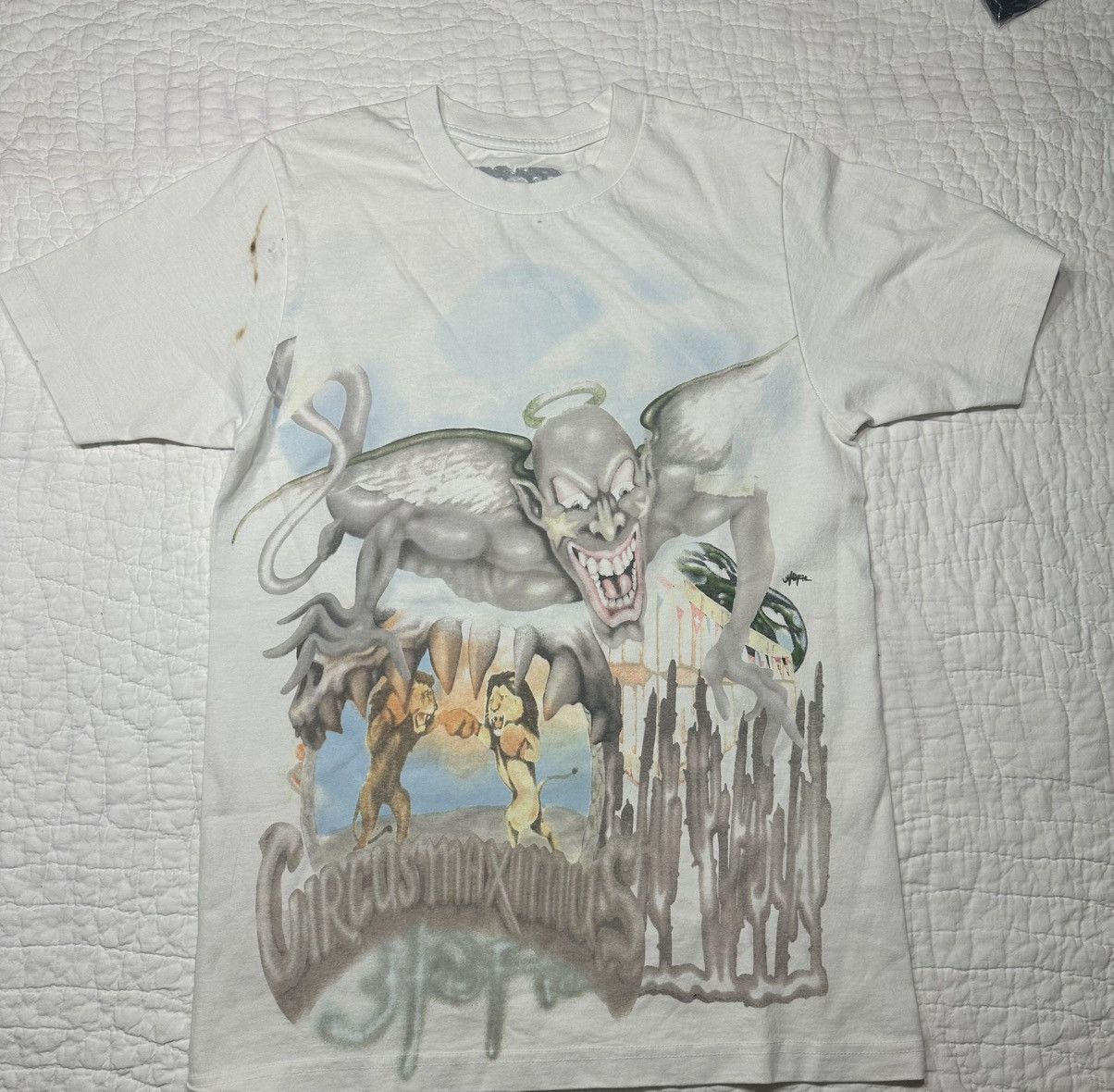 Travis Scott Travis Scott Circus Maximus Europe Exclusive Tee- Small ...