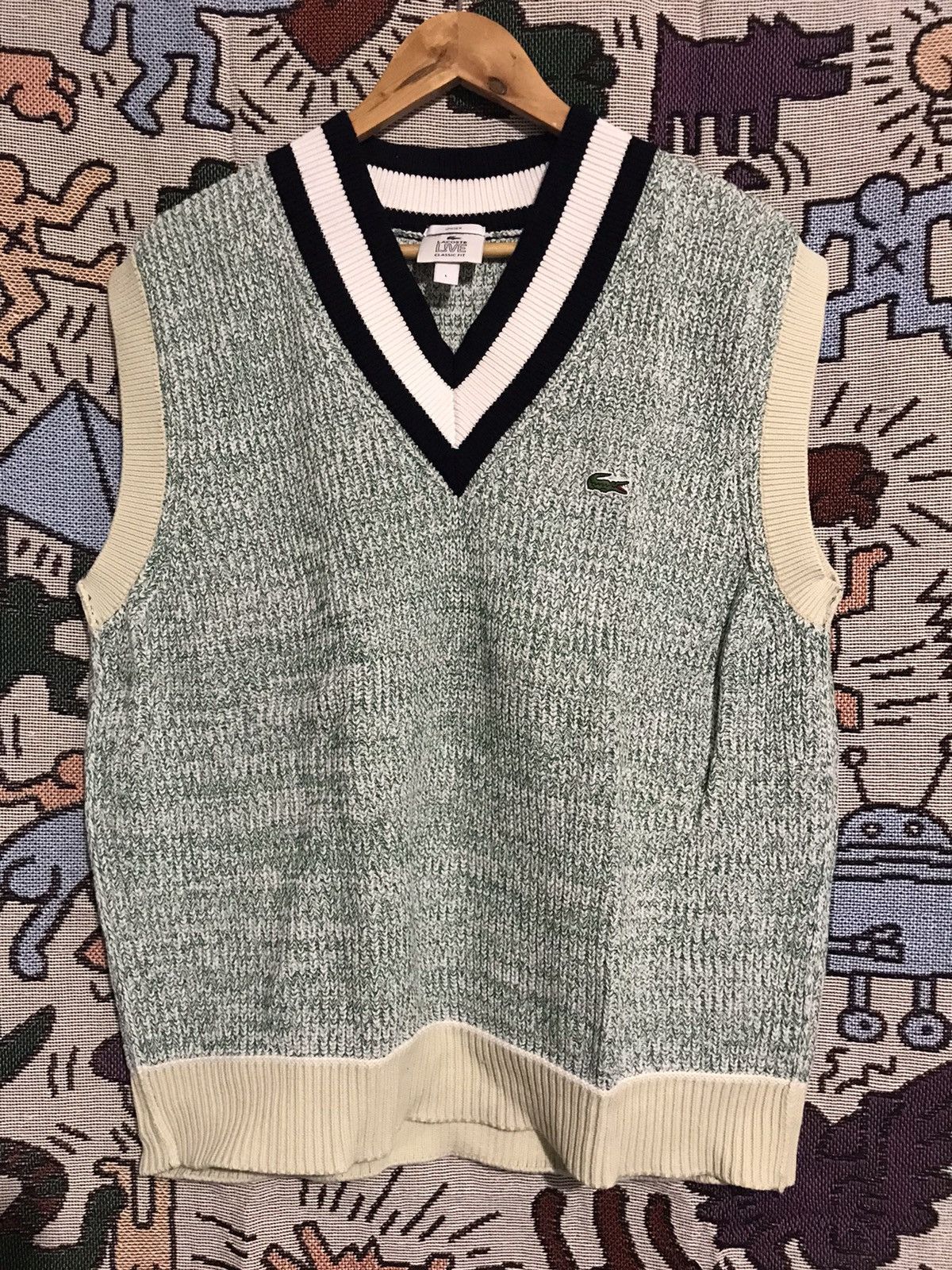 Lacoste Lacoste knitted vest | Grailed