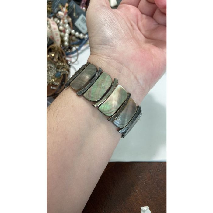 Generic gray shell bracelet | Grailed