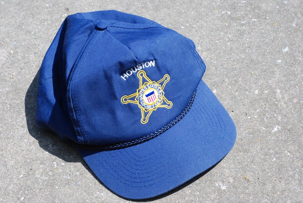 Vintage United States Houston Secret Service Hat | Grailed