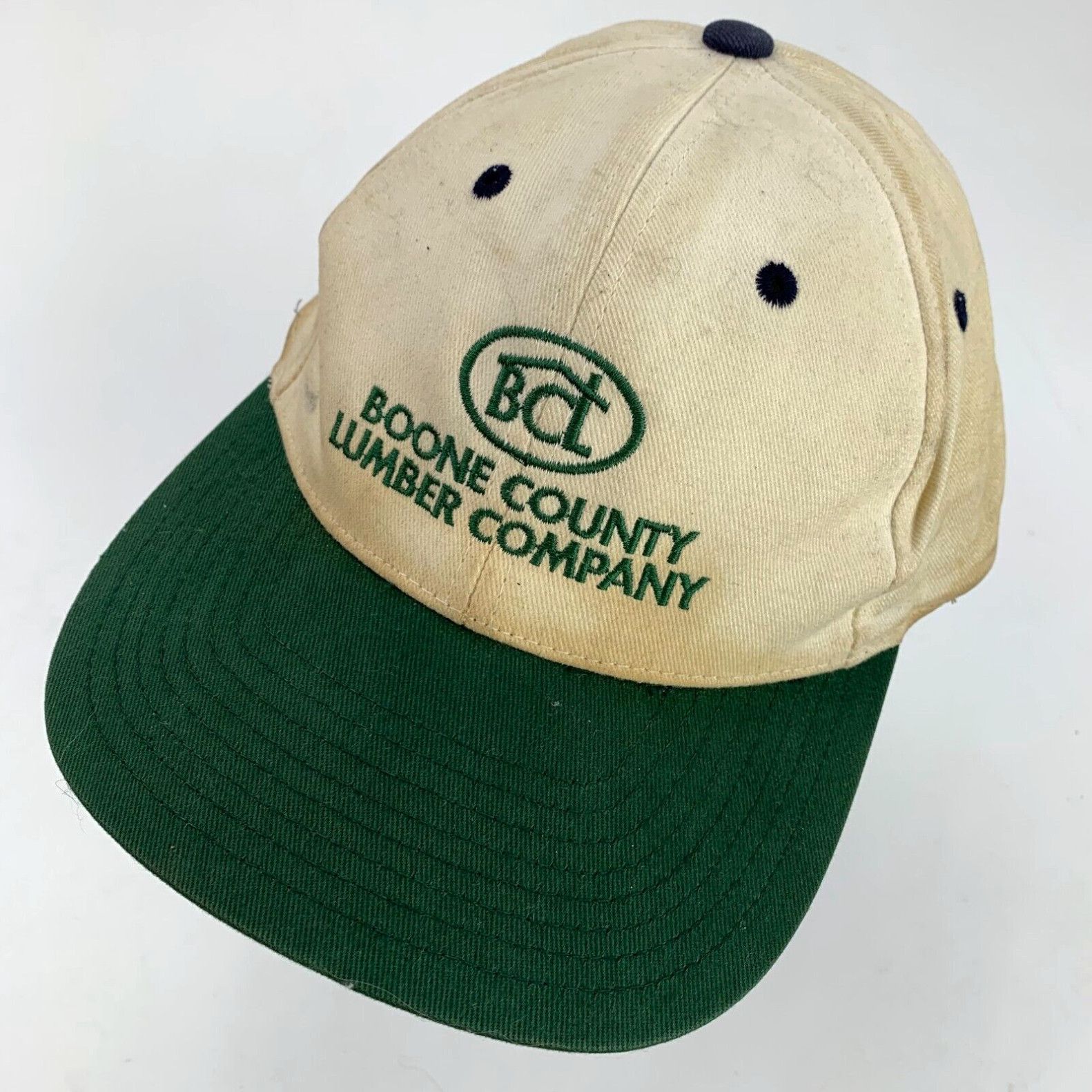 Vintage Boone County Lumber Company Ball Cap Hat Adjustable Baseball ...
