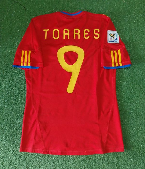 Adidas Spain home 2010 fernando torres jersey football | Grailed