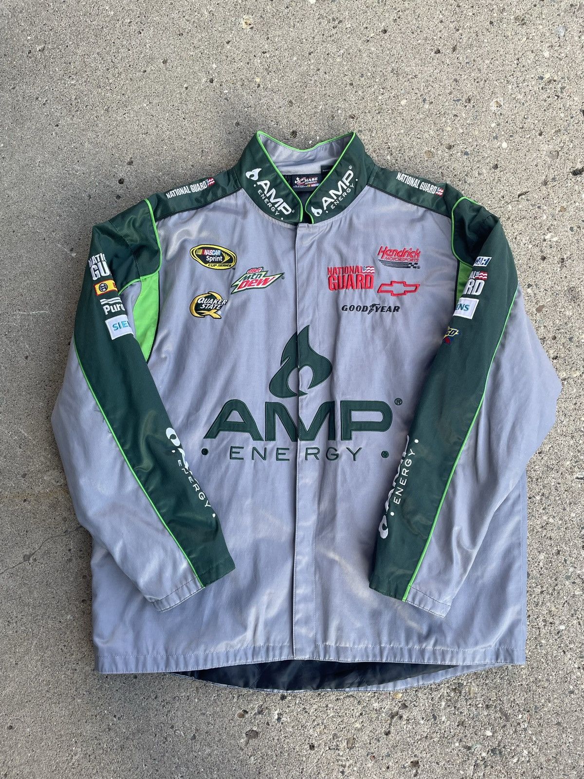 Chase Authentics Vintage Dale Earnhardt Jr. Racing Jacket | Grailed