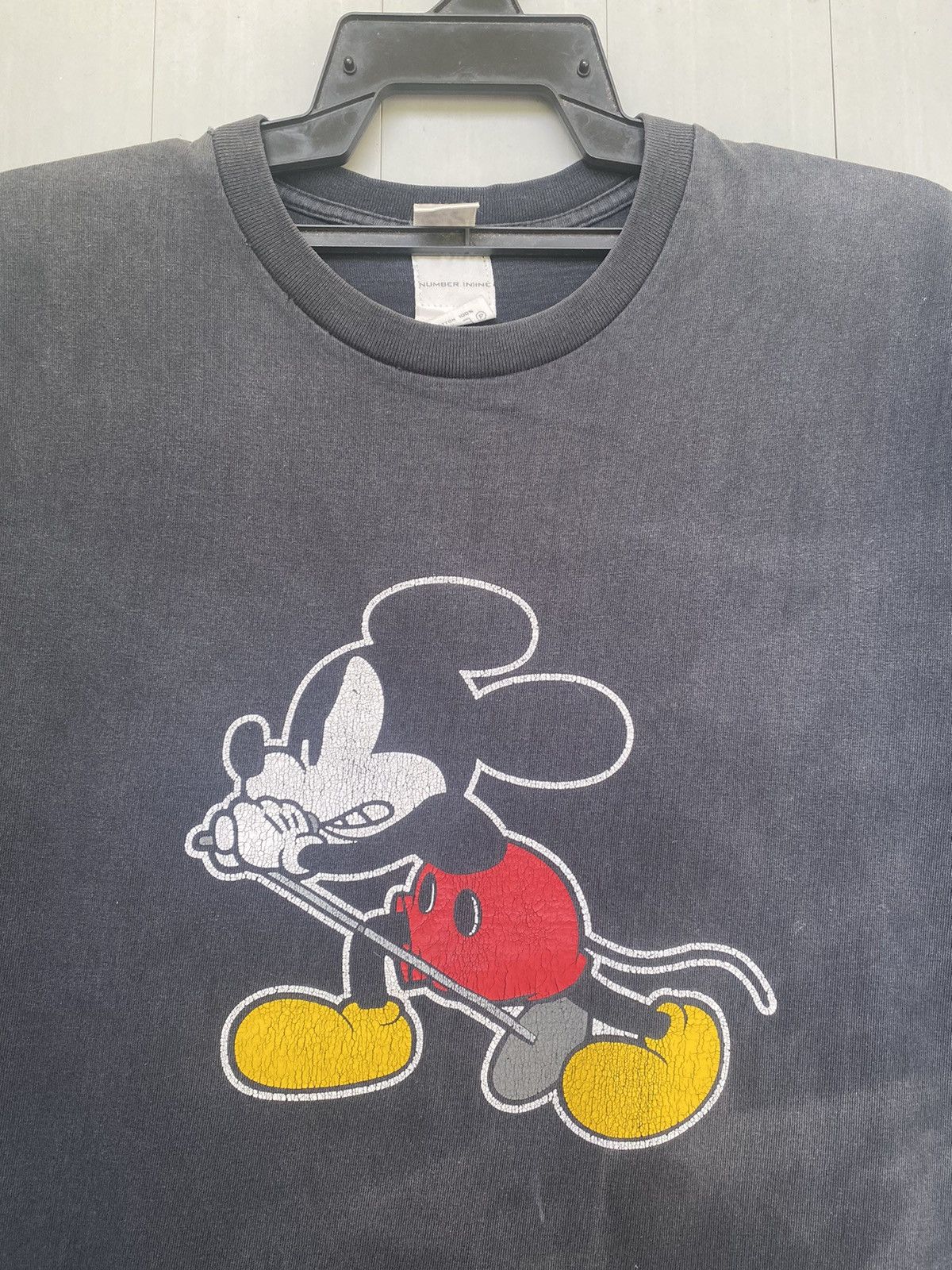 Vintage Vtg 2000s Number Nine x Mickey Inspired Eddie Vedder T shirt | Grailed