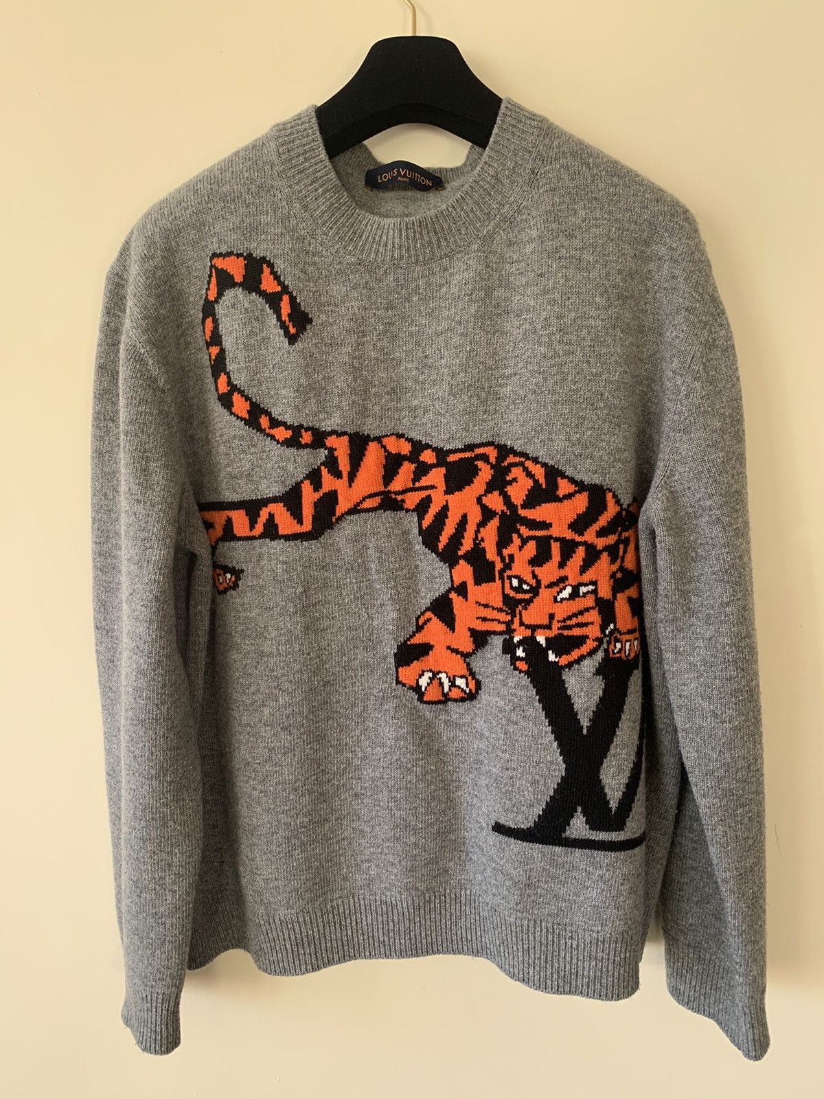 Louis Vuitton LV sweater with tiger. | Grailed