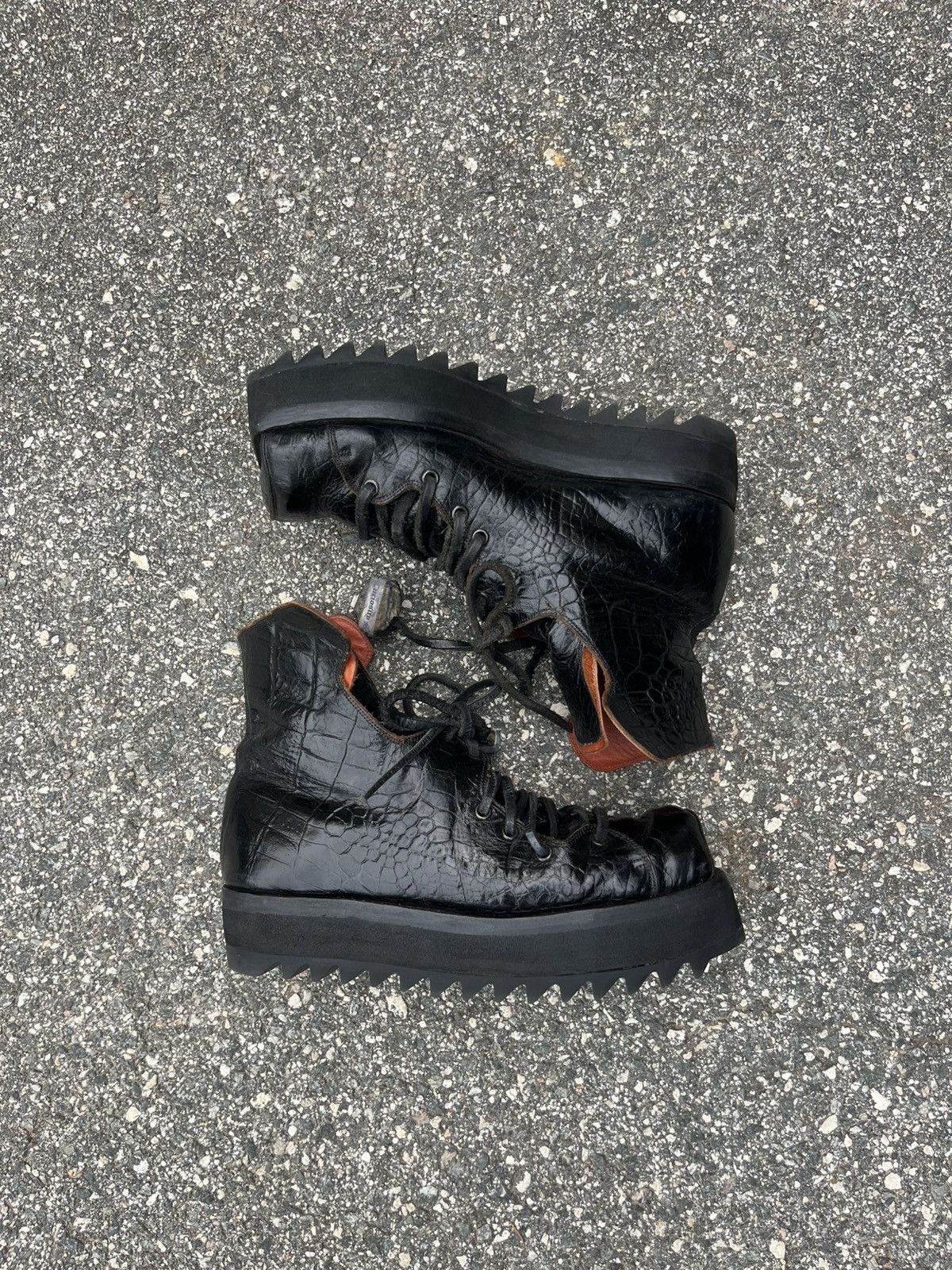 John Moore Old Curiosity Shop x Ian Reid 1/1 Shark sole hog toes | Grailed