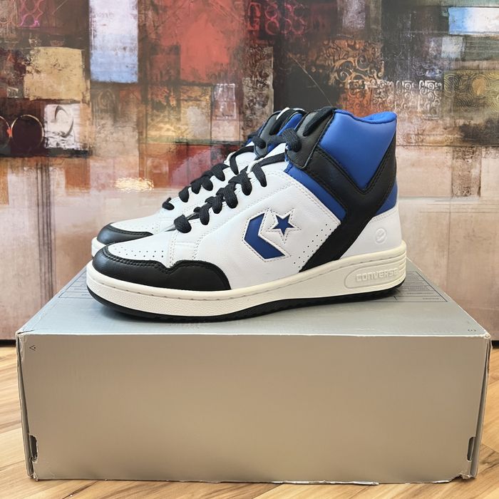 Converse Converse FRGMT Design Weapon High White / Sport Royal Blue ...