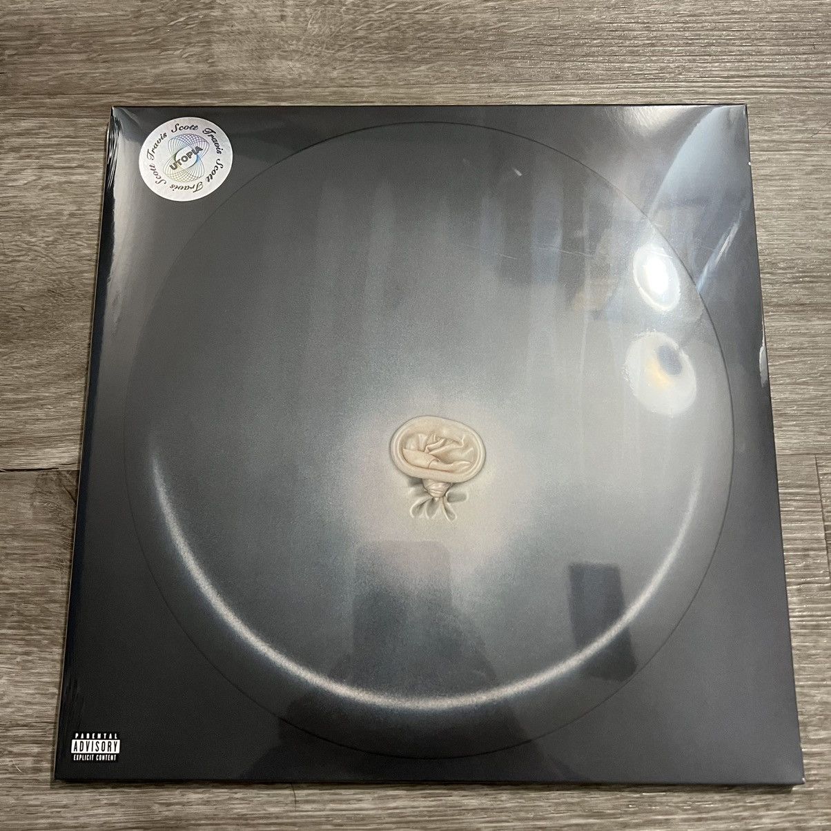 Travis Scott Travis Scott Utopia 2 Disk Vinyl Cover 4 | Grailed